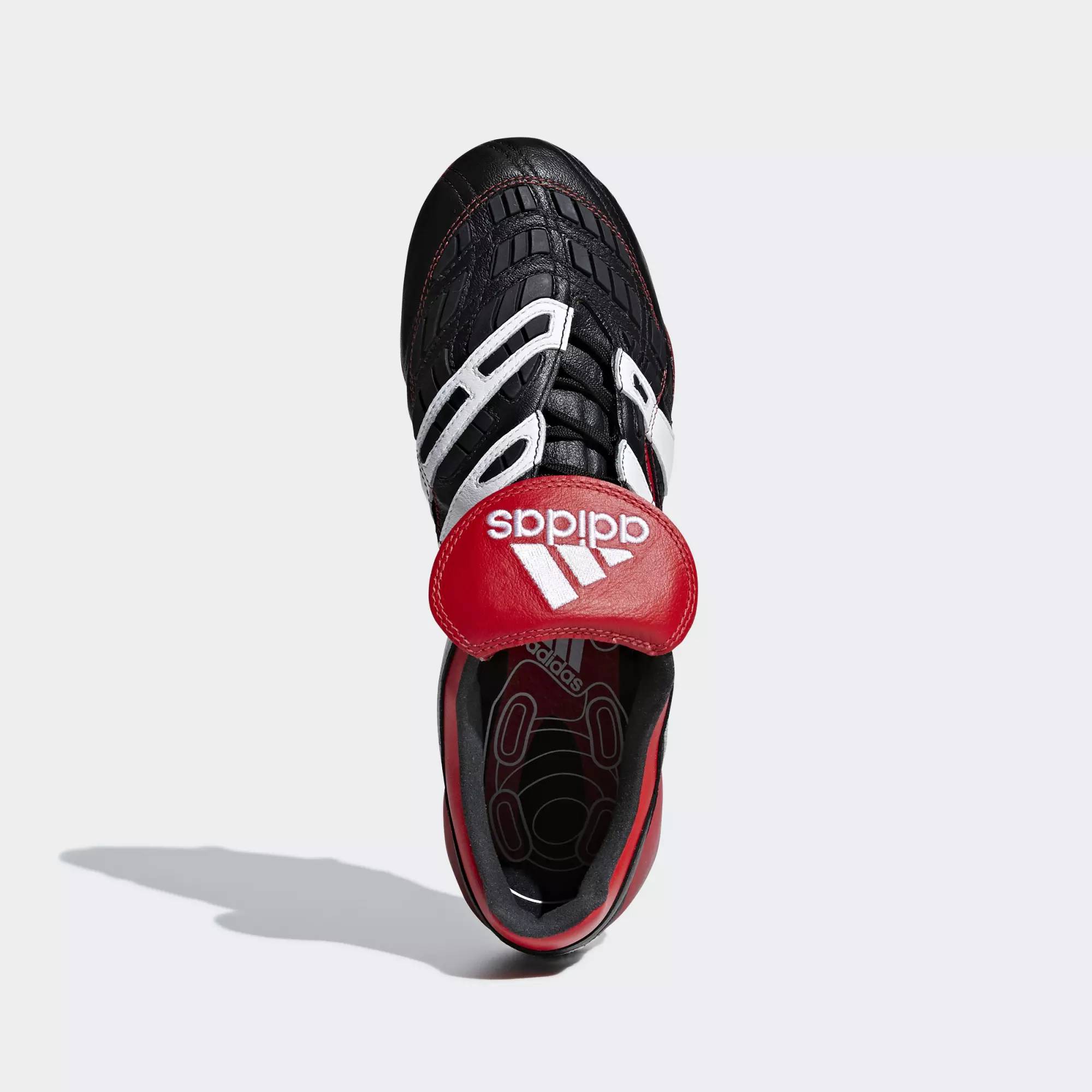 Adidas Predator Accelerator FG - Core Black / Ftwr White / Red