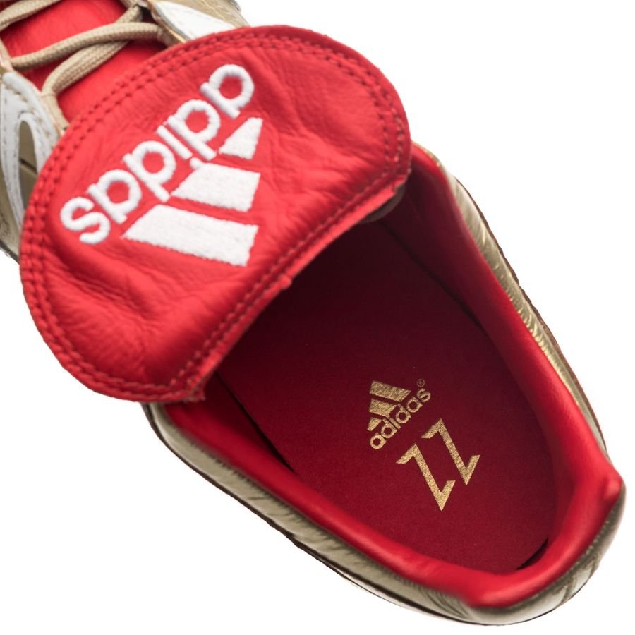 Adidas Predator Accelerator FG Zinedine Zidane Boots - Gold Met / Ftwr ...