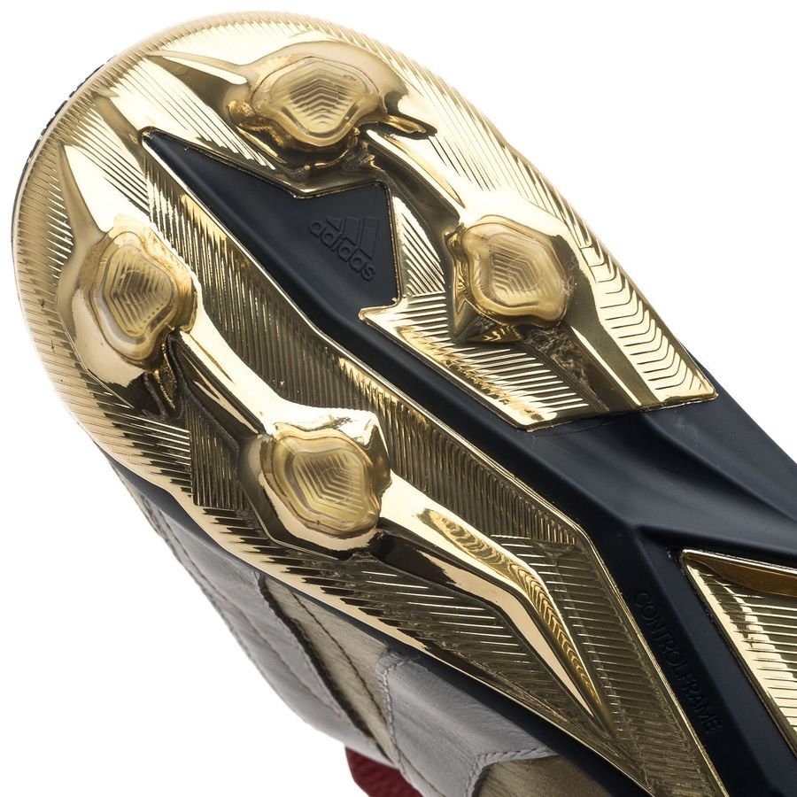 Adidas Predator Accelerator FG Zinedine Zidane Boots - Gold Met / Ftwr ...