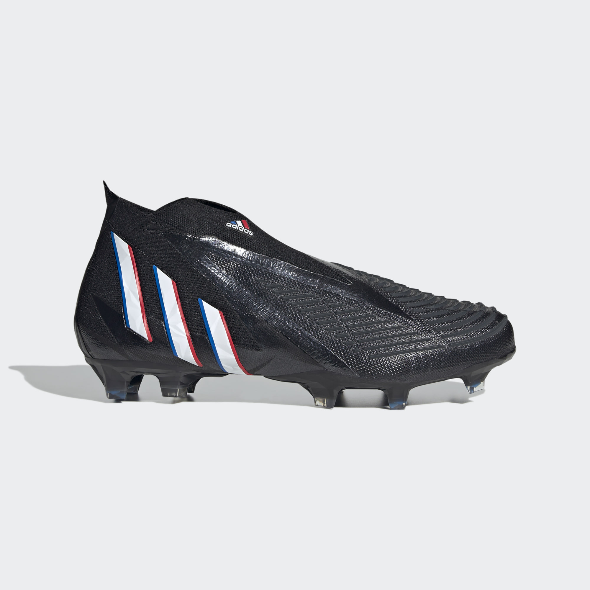 Adidas Predator Edge+ FG Edge of Darkness - Core Black / Cloud White ...