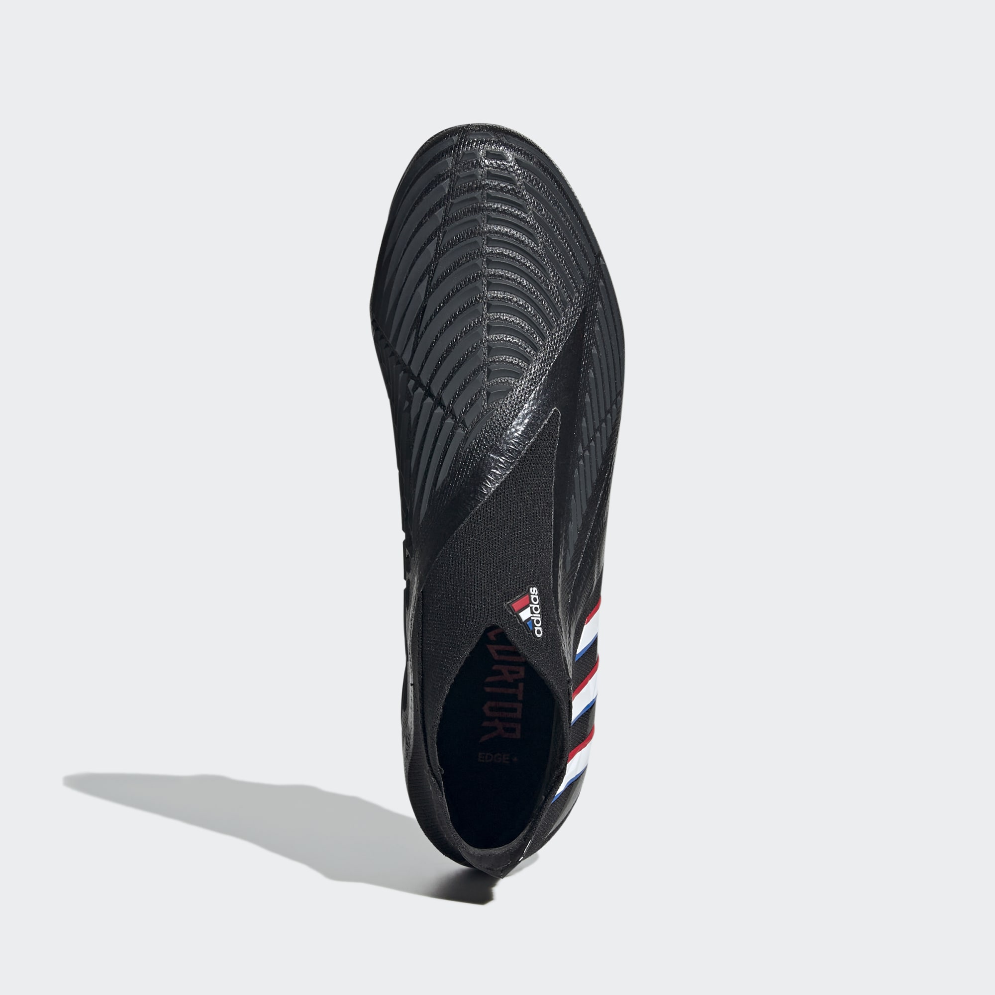 Adidas Predator Edge+ FG Edge of Darkness - Core Black / Cloud White ...