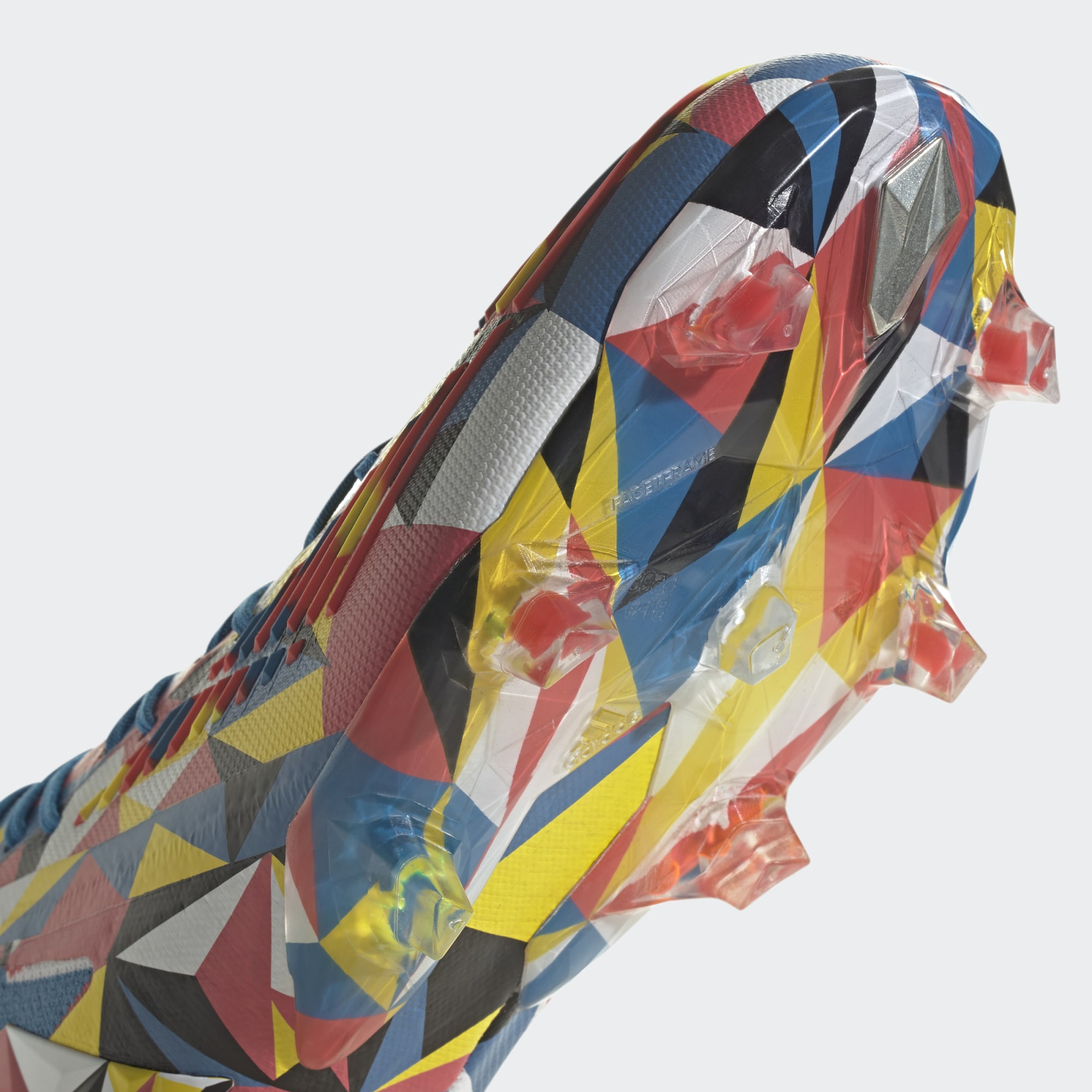 Adidas Predator Edge Geometric.1 FG - Bright Blue / Team Yellow / Solar ...