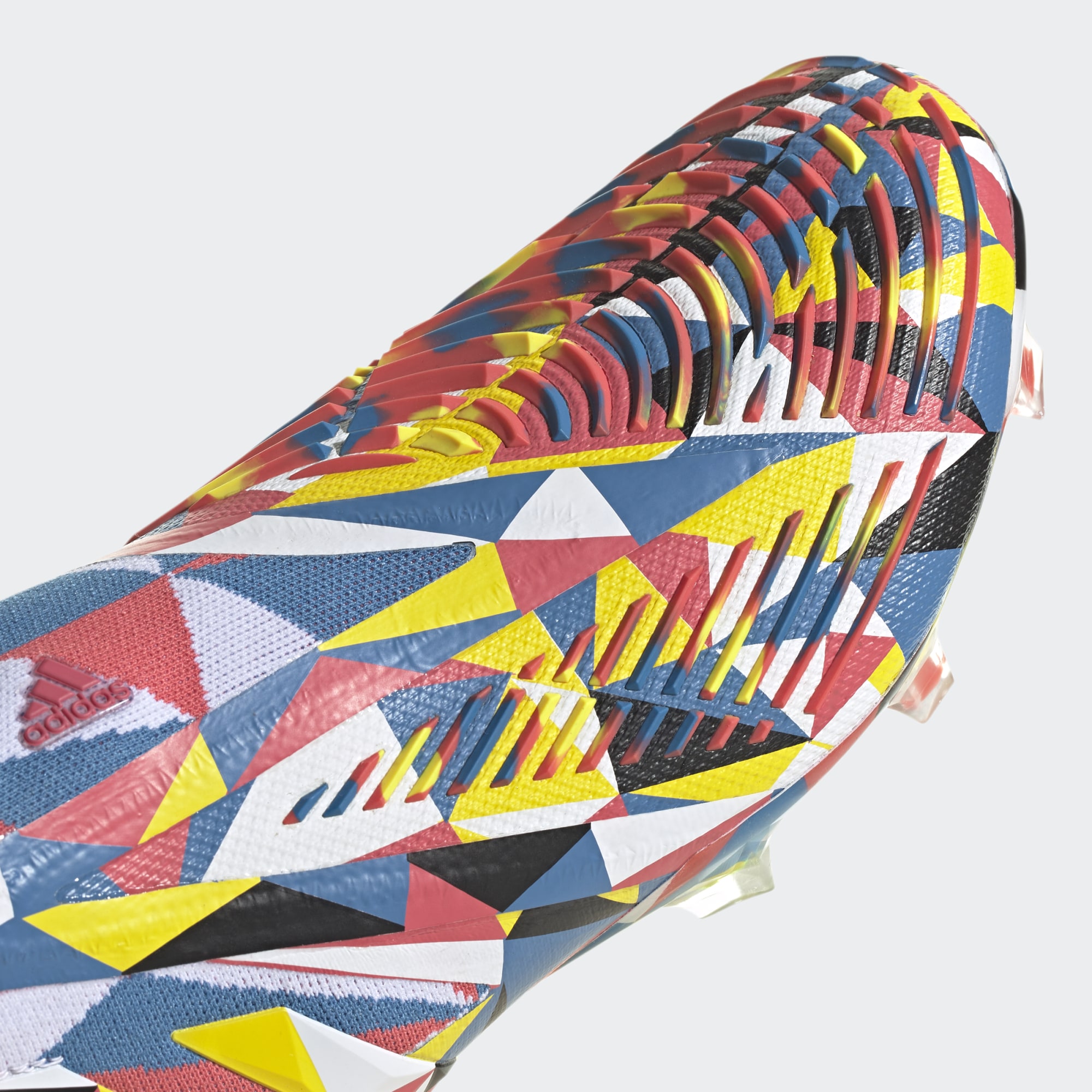 Adidas Predator Edge Geometric+ FG - Bright Blue / Team Yellow / Solar ...