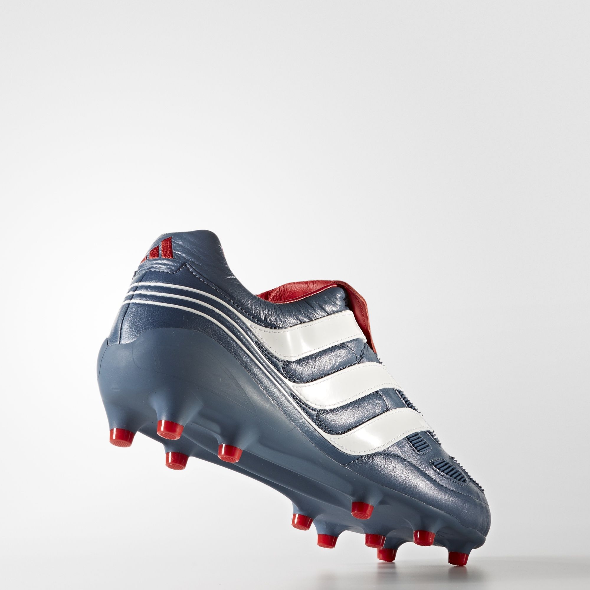 Adidas Predator Precision FG - Blue Grey / Footwear White / Collegiate ...