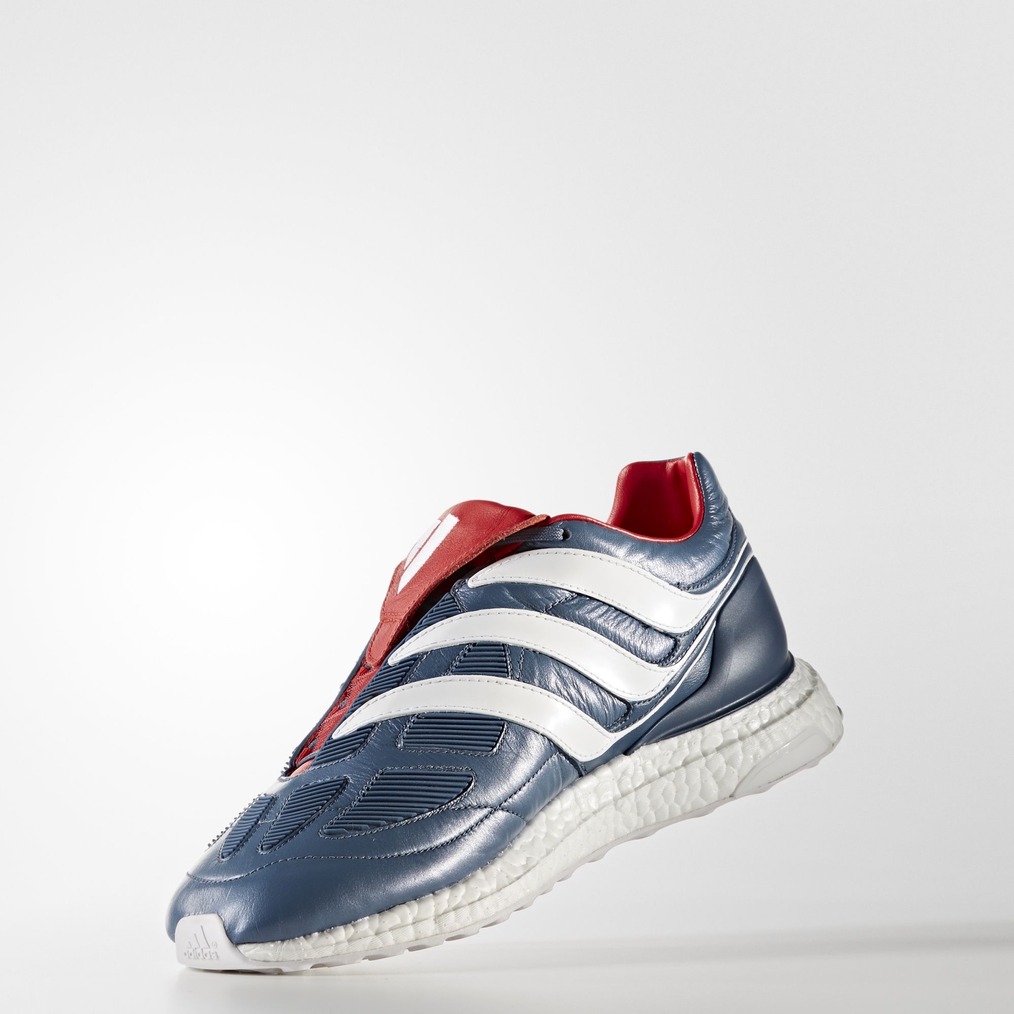 Adidas Predator Precision Ultra Boost Trainers - Blue Grey / Footwear ...
