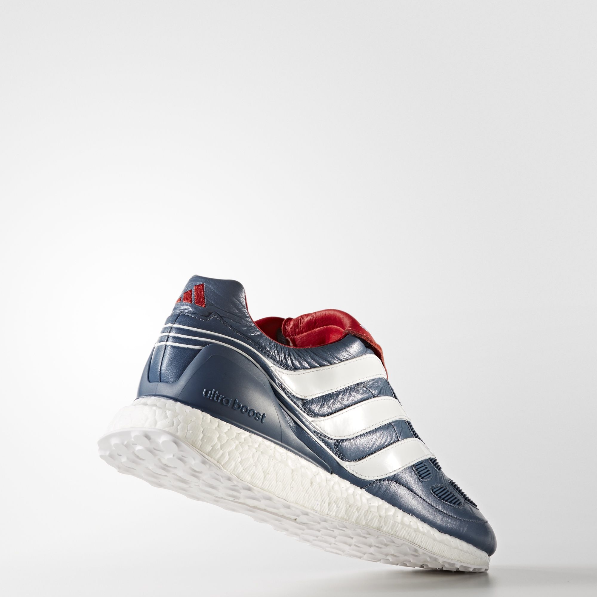 Adidas Predator Precision Ultra Boost Trainers - Blue Grey / Footwear ...