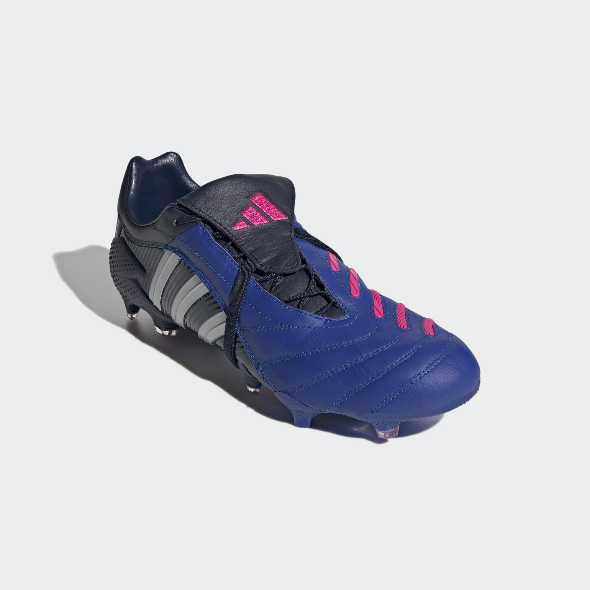Adidas Predator Pulse UCL FG - Bold Blue / Silver Metallic / Shock Pink ...