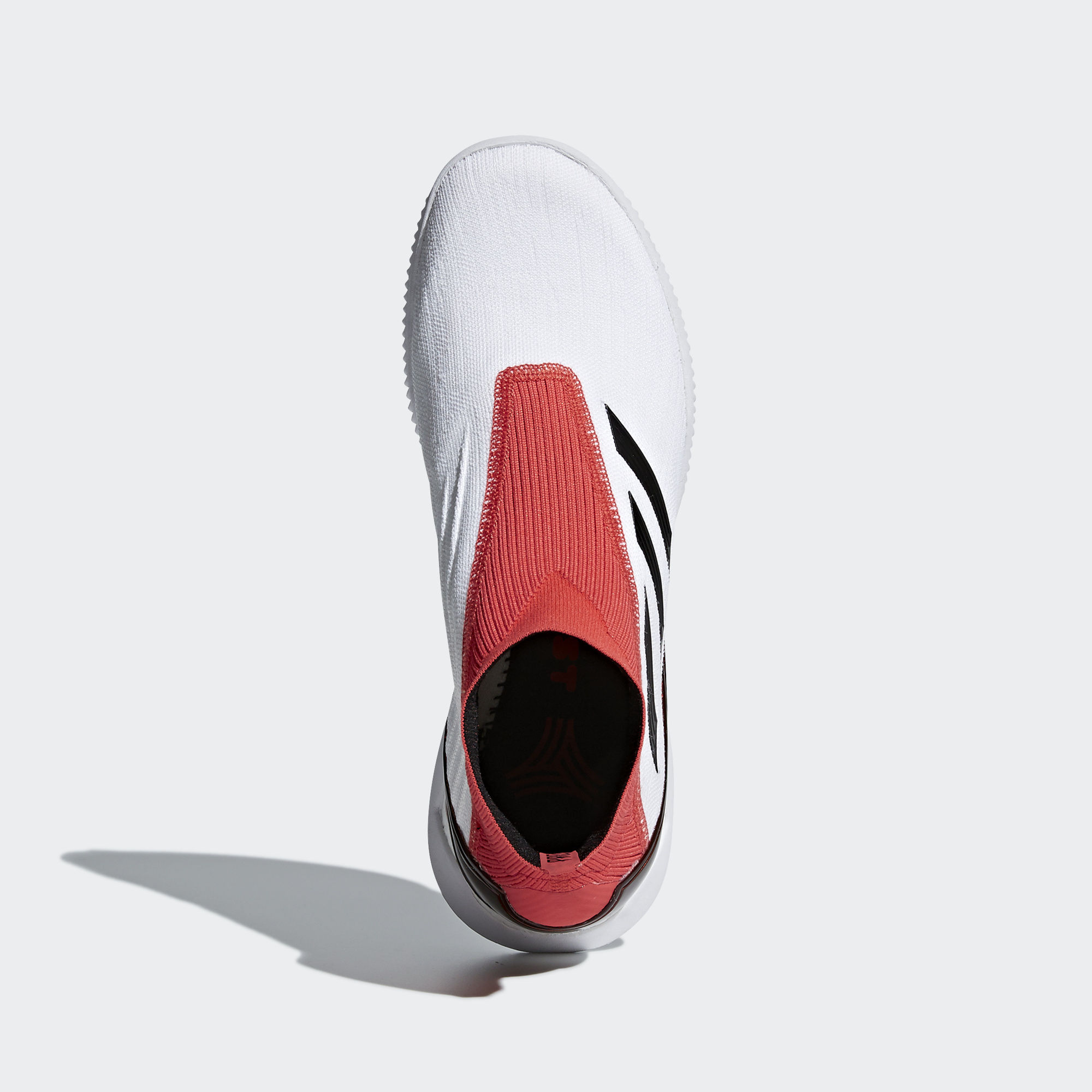 Adidas Predator Tango 18+ Trainers - Ftwr White / Core Black / Real Coral