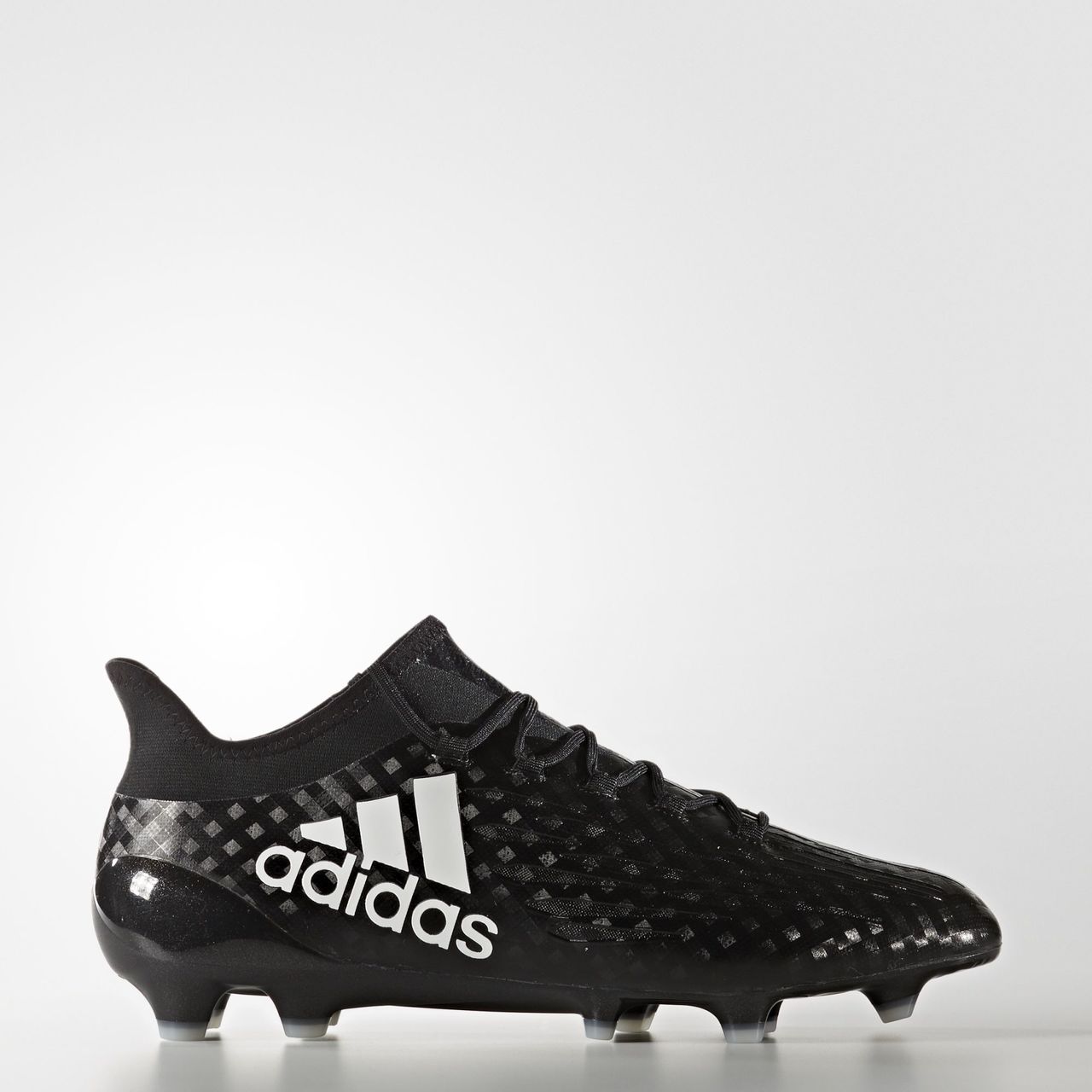Adidas X 16.1 Firm Ground Boots Chequered Black - Core Black / Footwear ...