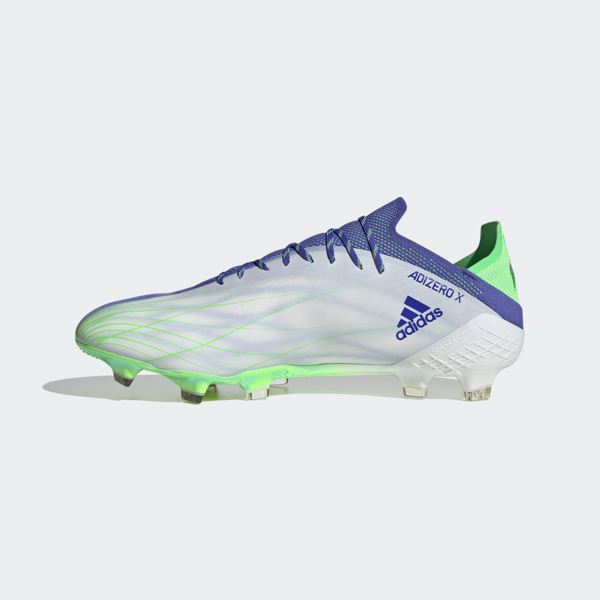 Adidas X Speedflow.1 Adizero FG Prime X - Cloud White / Screaming Green ...