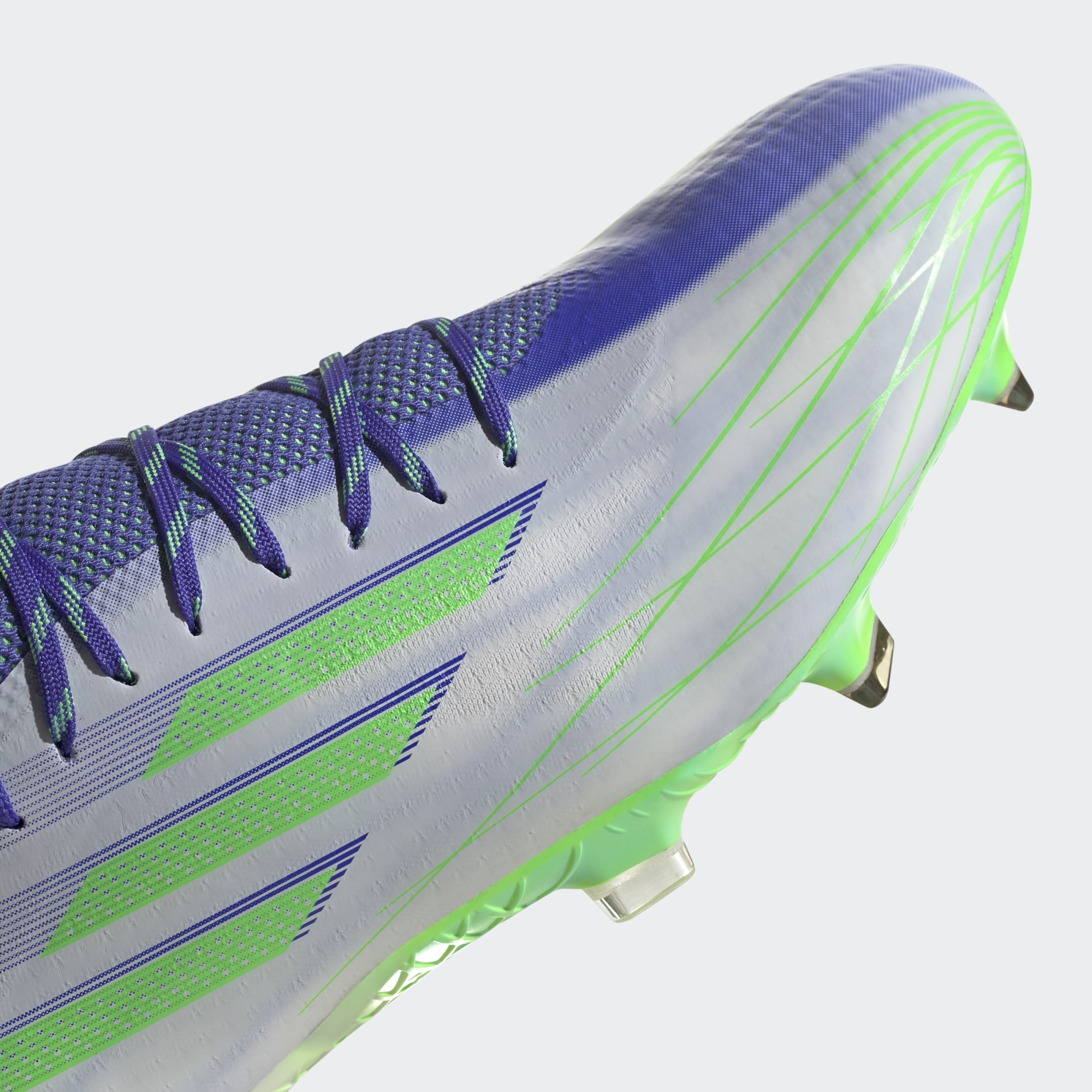 Adidas X Speedflow.1 Adizero FG Prime X - Cloud White / Screaming Green ...