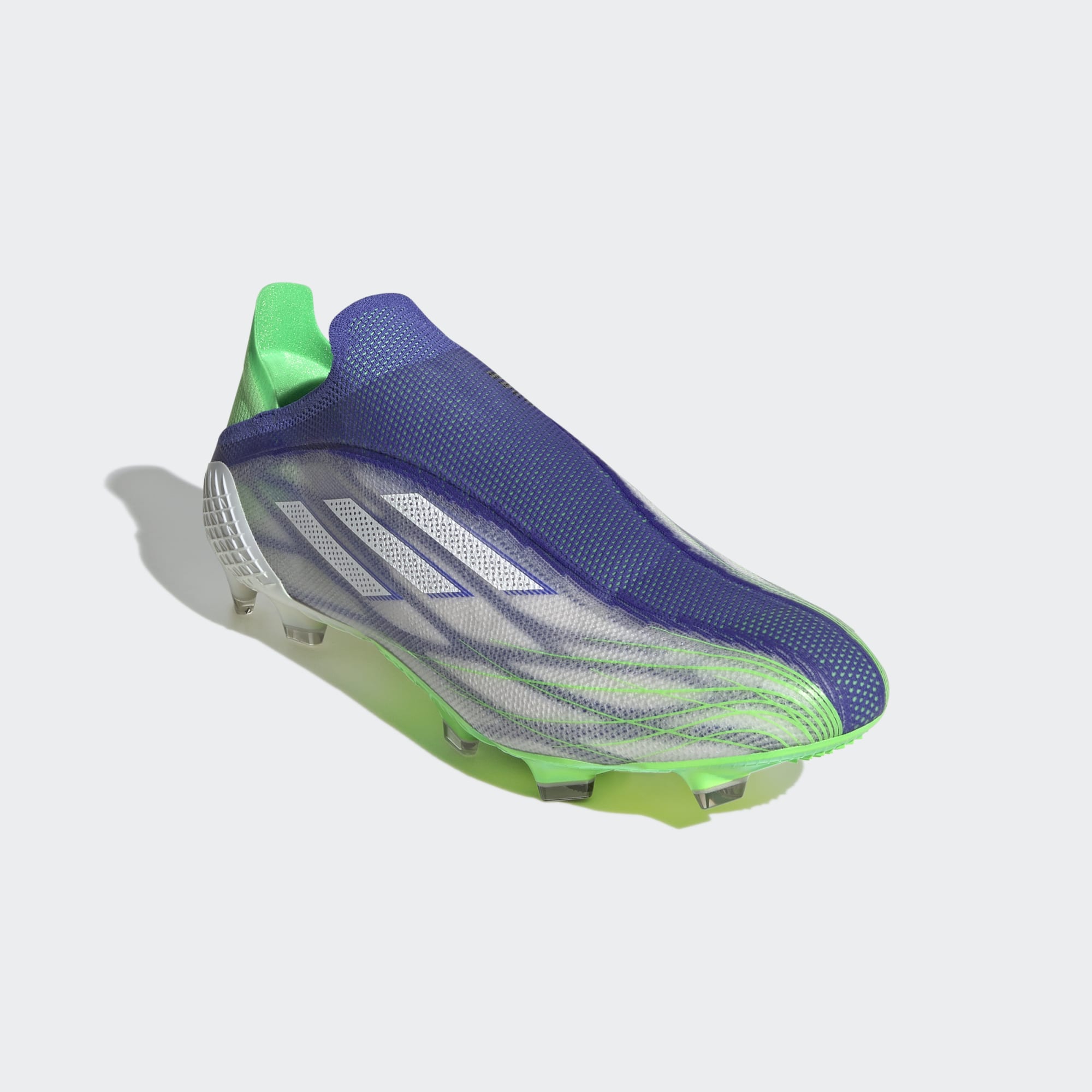 Adidas X Speedflow+ Adizero FG Prime X - Cloud White / Screaming Green ...