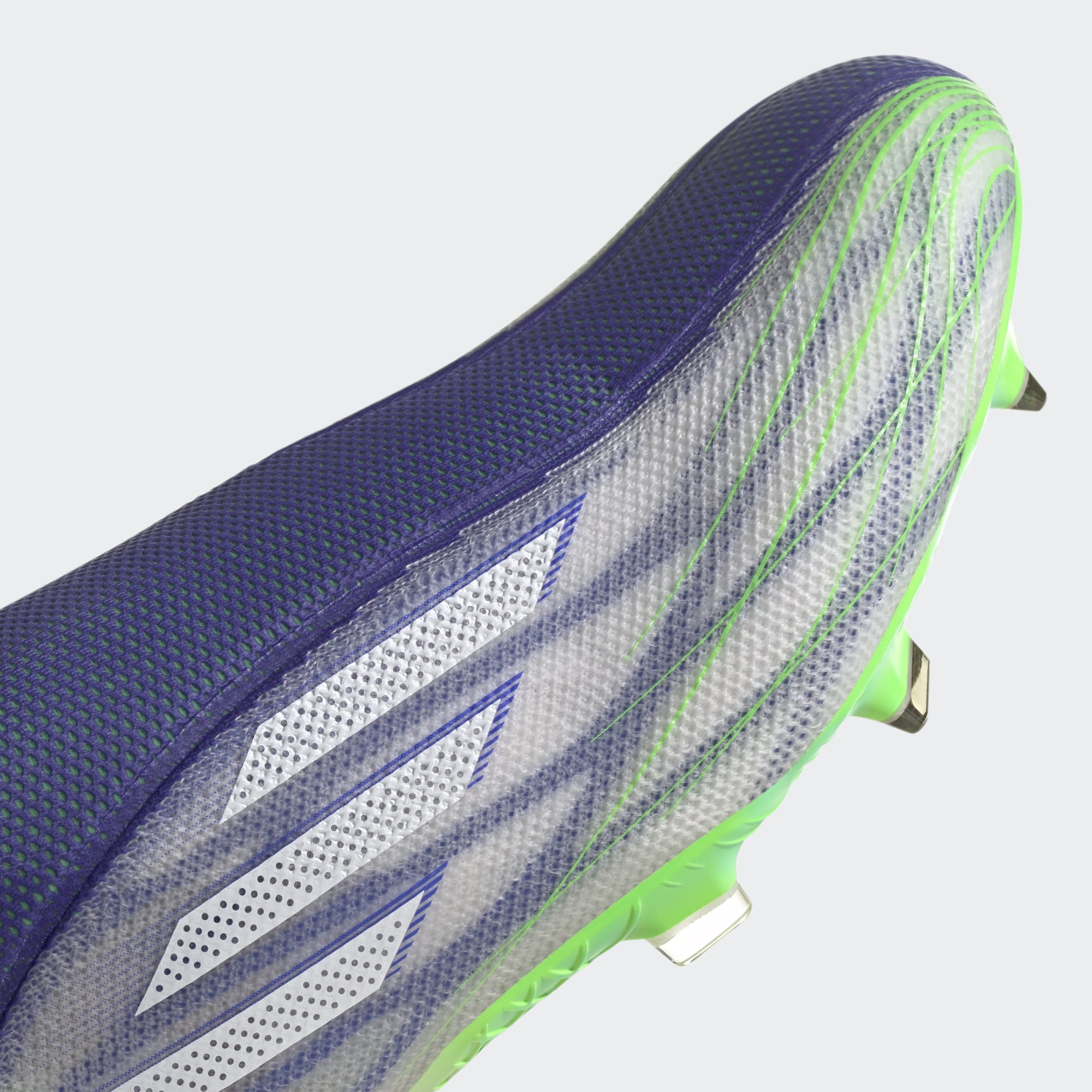 Adidas X Speedflow+ Adizero FG Prime X - Cloud White / Screaming Green ...