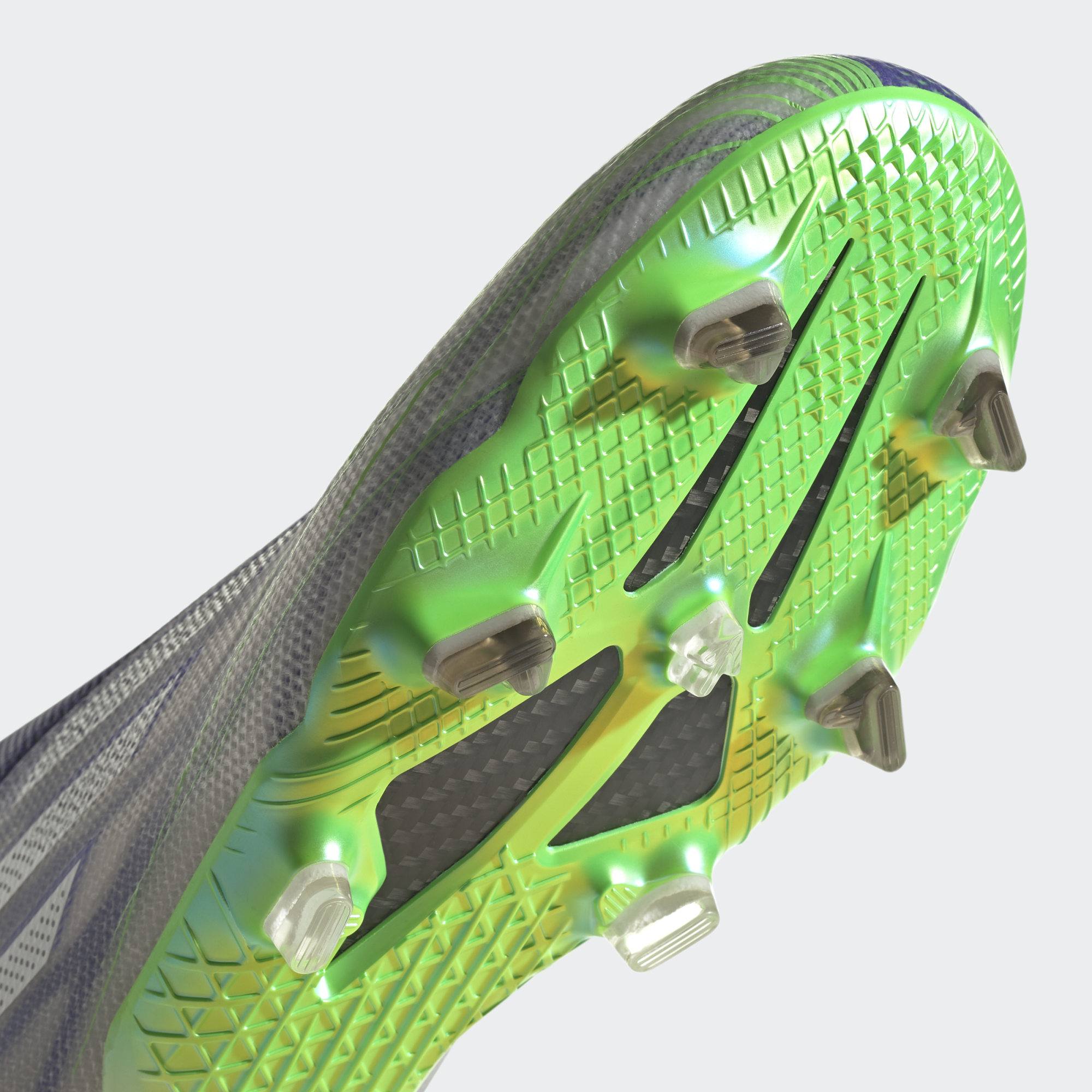 Adidas X Speedflow+ Adizero FG Prime X - Cloud White / Screaming Green ...