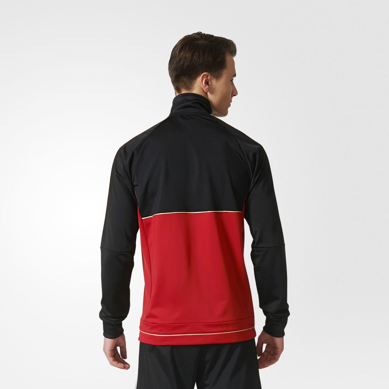 Atlanta United 2017 Adidas Anthem Jacket - Black / Victory Red / Light ...