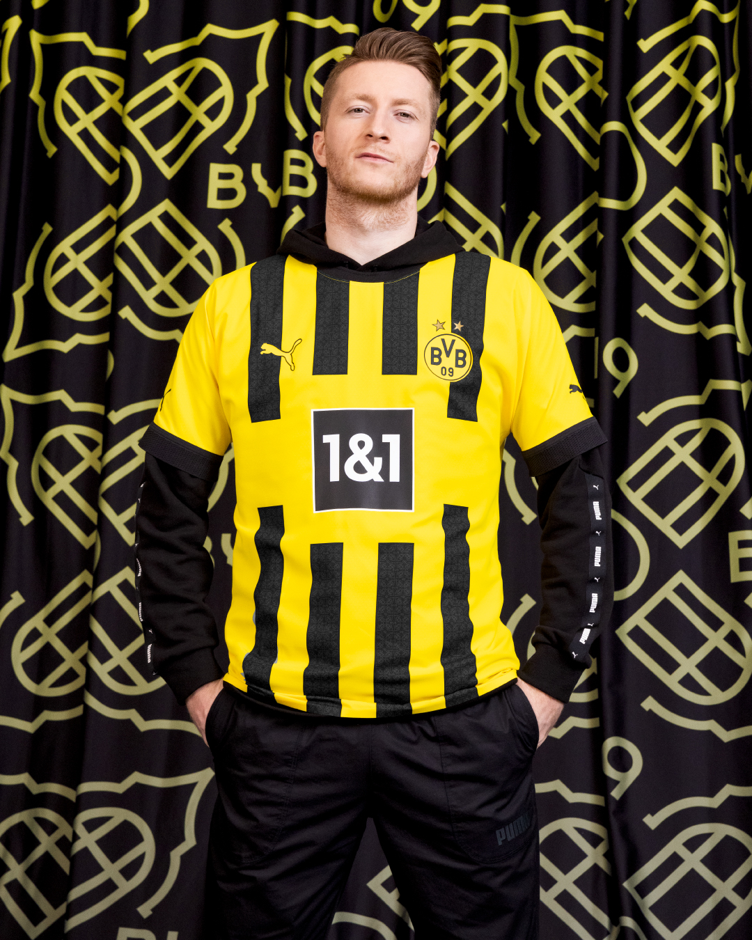 Borussia Dortmund 2022-23 Puma Home Kit