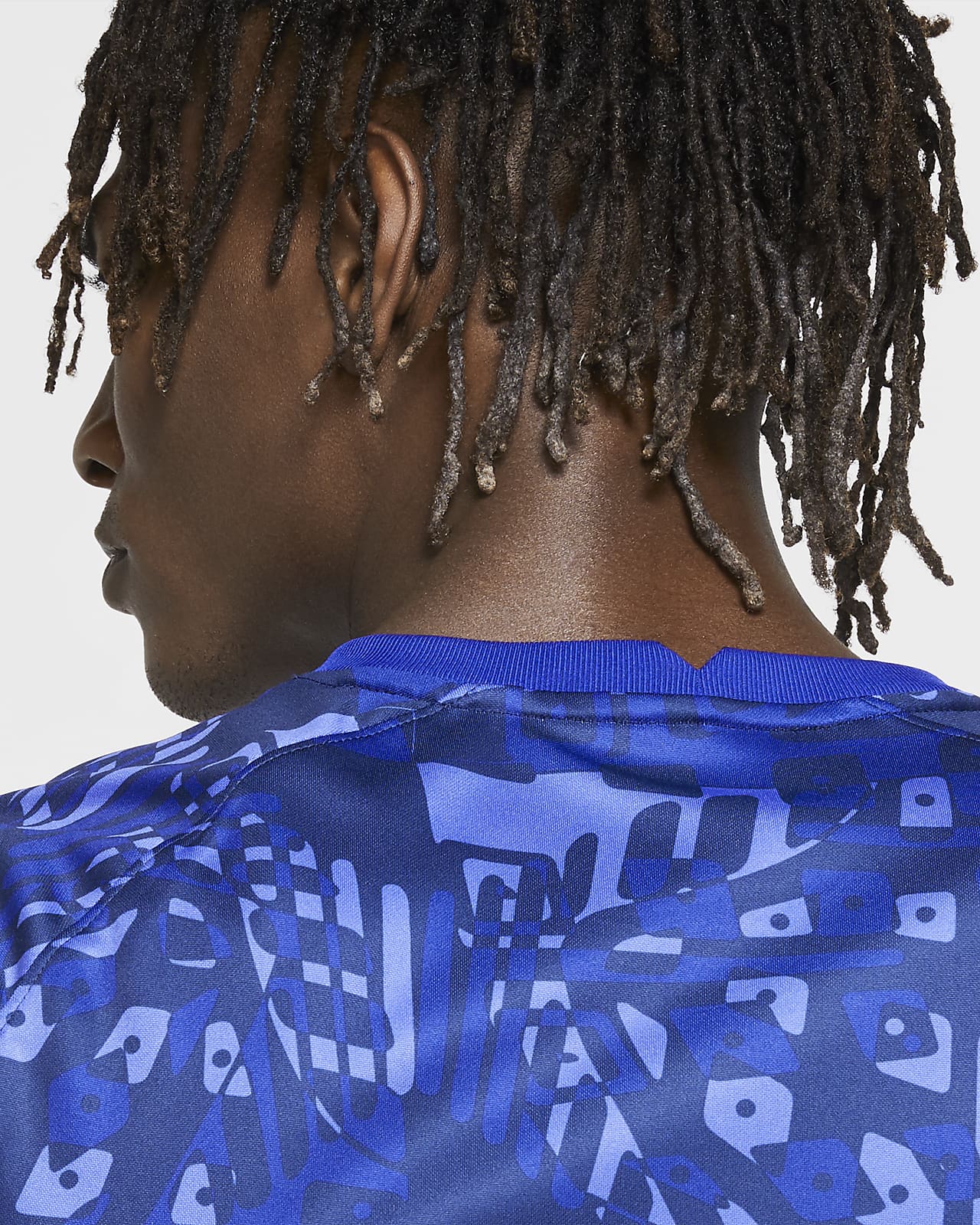 Chelsea Pre-Match Football Top - Concord / Concord / Ember Glow / White ...