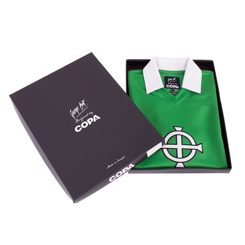 COPA George Best Northern Ireland 1977 Retro Football Shirt - Football ...