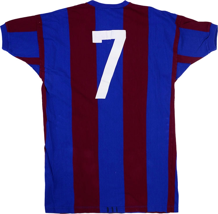 Deportes Marlin 1975 Barcelona Match Worn Home Shirt