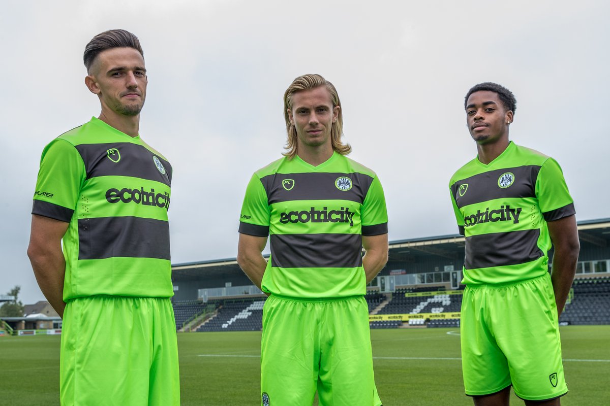 Forest Green Rovers 2018-19 PlayerLayer Home Kit - Football Shirt ...