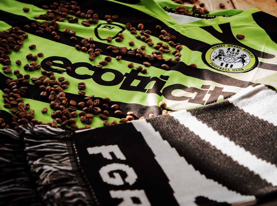 Forest Green Rovers 2021 PlayerLayer Coffee Prototype Kit - Football ...