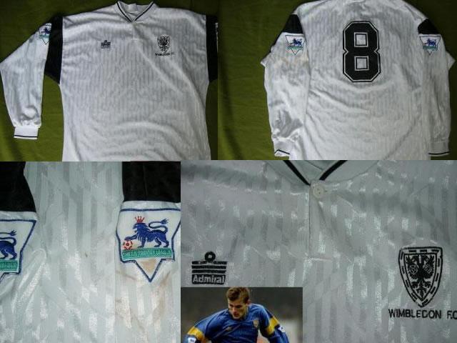 Ebay : Wimbledon 92/93 match-worn shirt - Football Shirt Culture ...