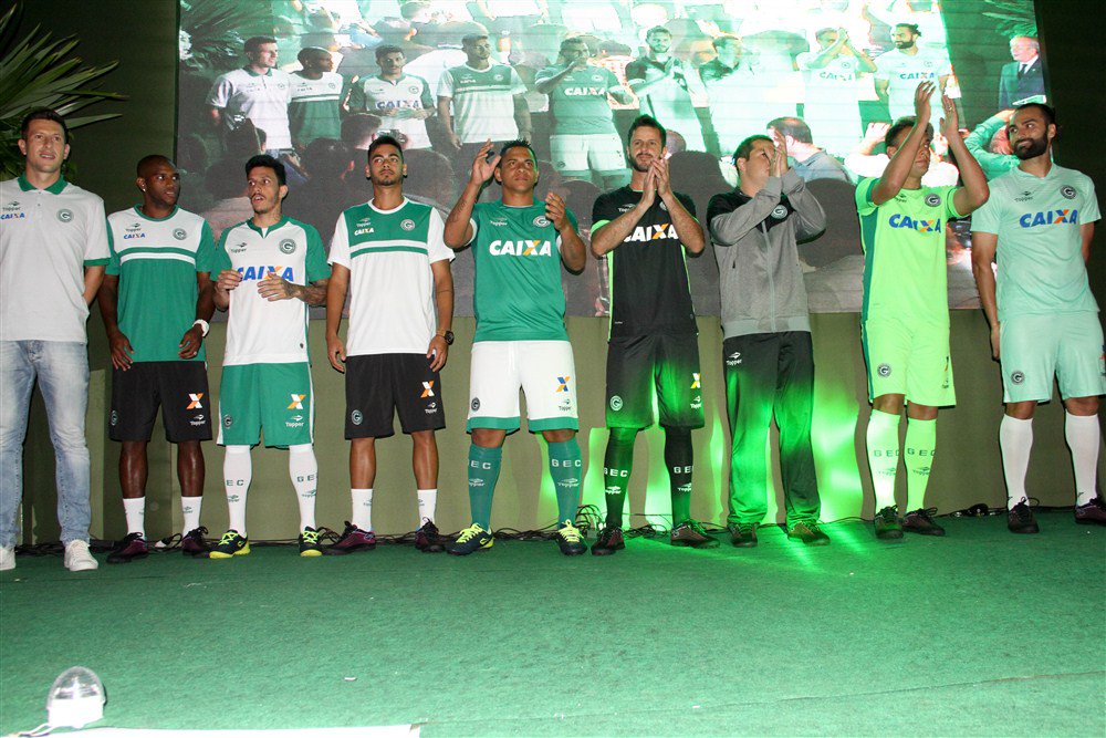 Goiás Esporte Clube 2017 Topper Home and Away Kits - Football Shirt ...