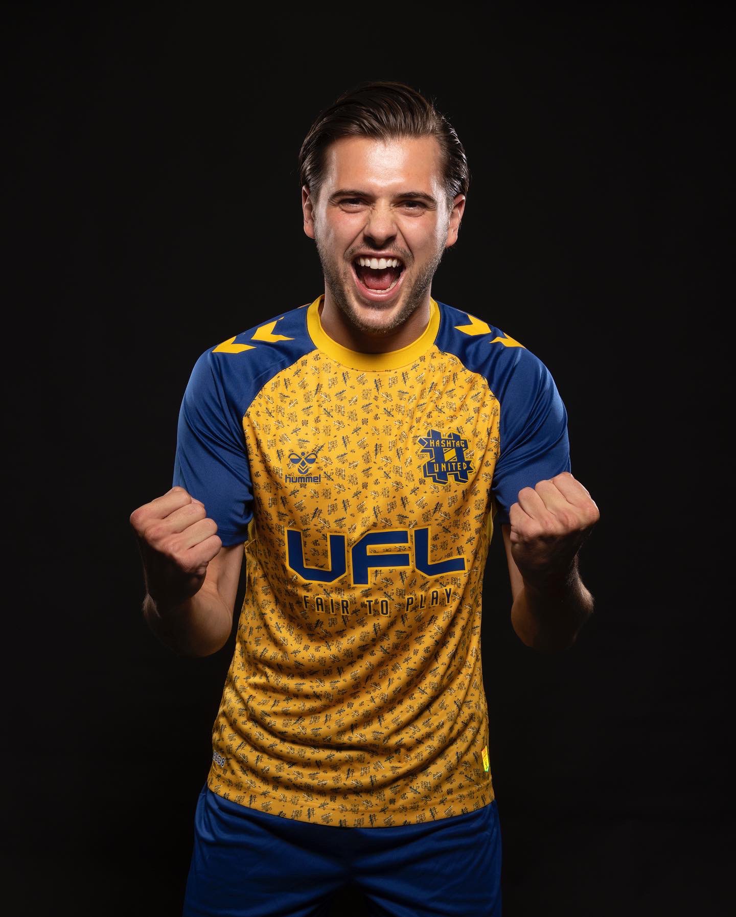 Hashtag United 2022-23 Hummel Home and Away Shirts - Football Shirt ...