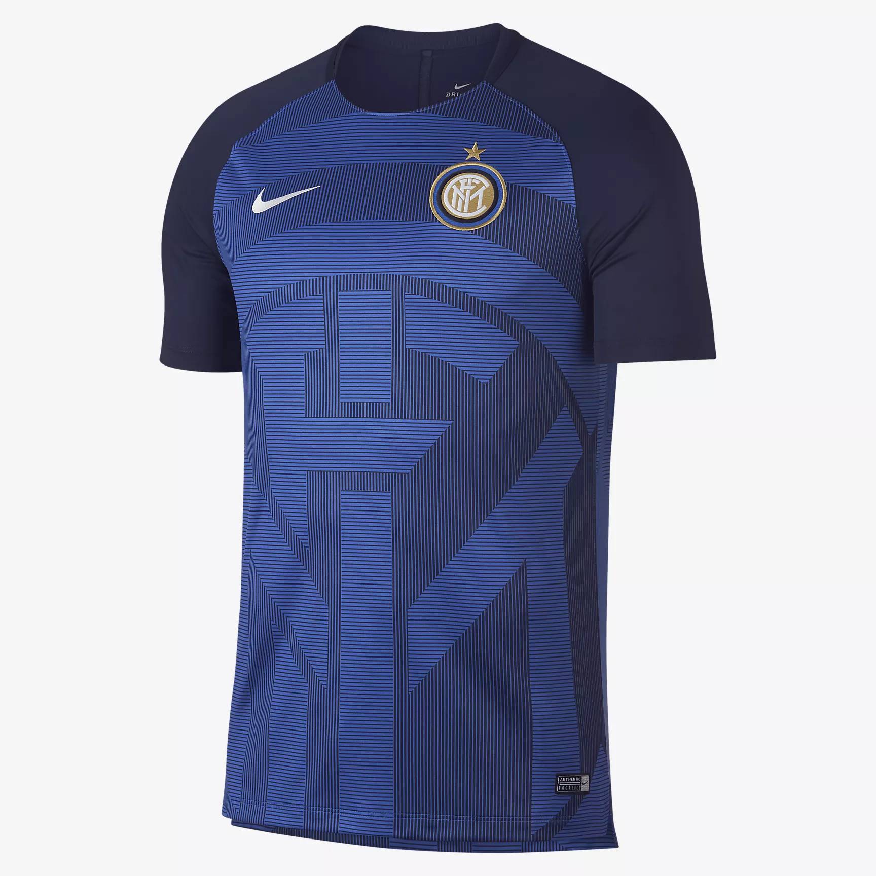 Inter Milan Dri-FIT Squad Nike Football Top - Game Royal / Obsidian ...