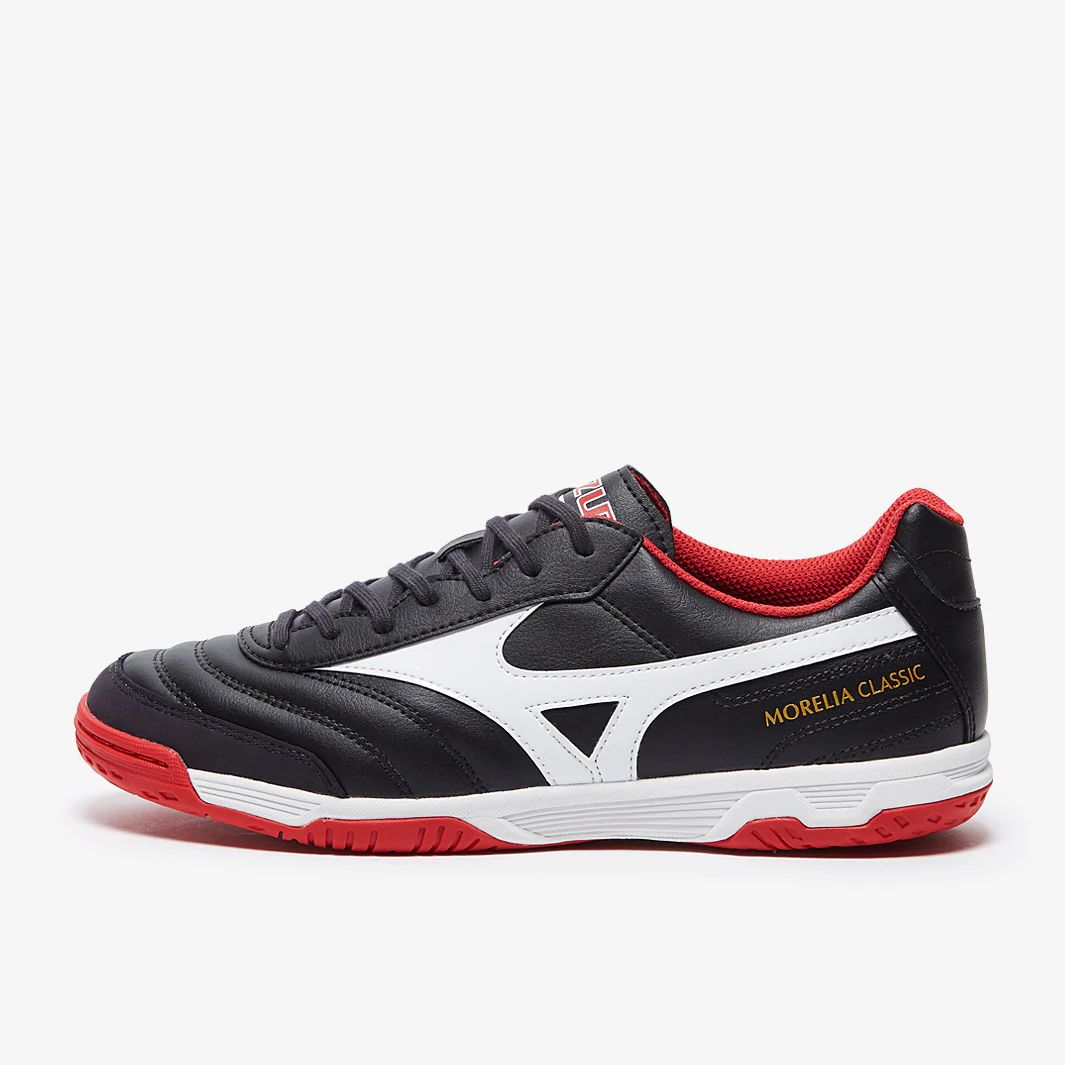 Mizuno Morelia Sala Classic IN - Phantom / White / Chinese Red