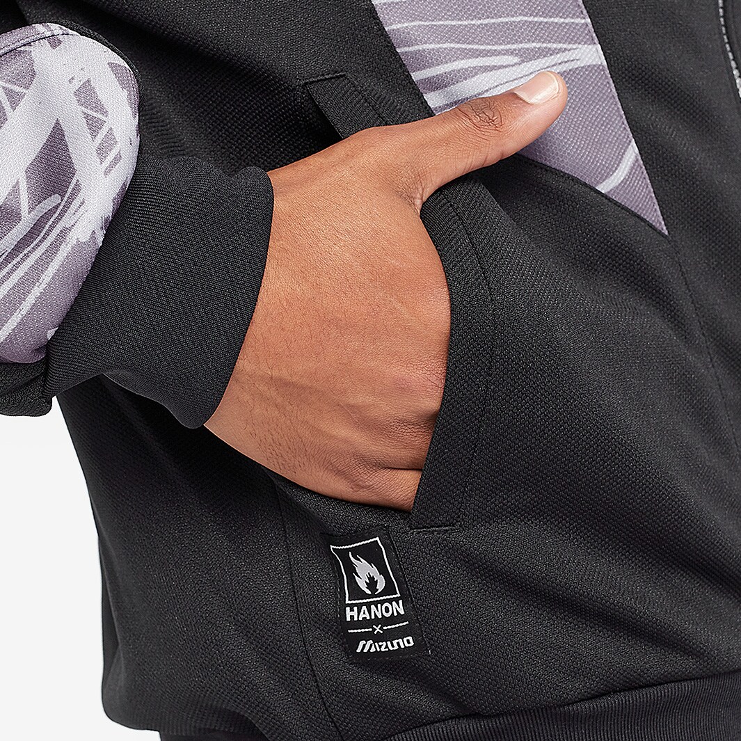 Mizuno x Nagoya Grampus 8 93’ Hanon Track Jacket - Black / Grey ...