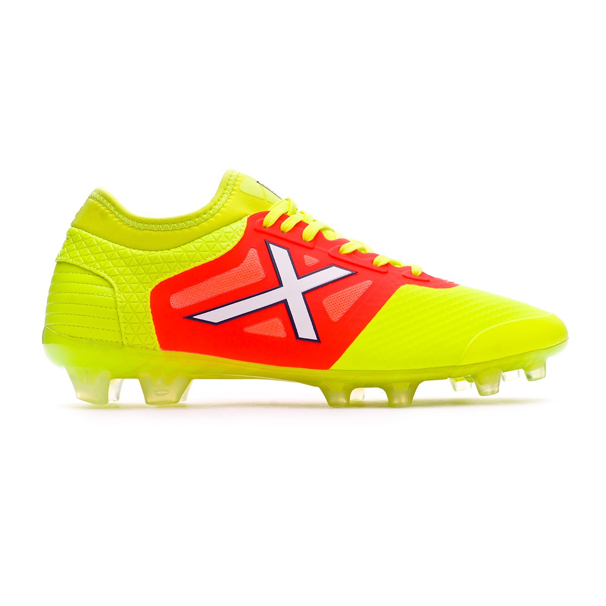 Munich Tiga FG Football Boots - Fluorescent Yellow / Fluorescent Orange ...