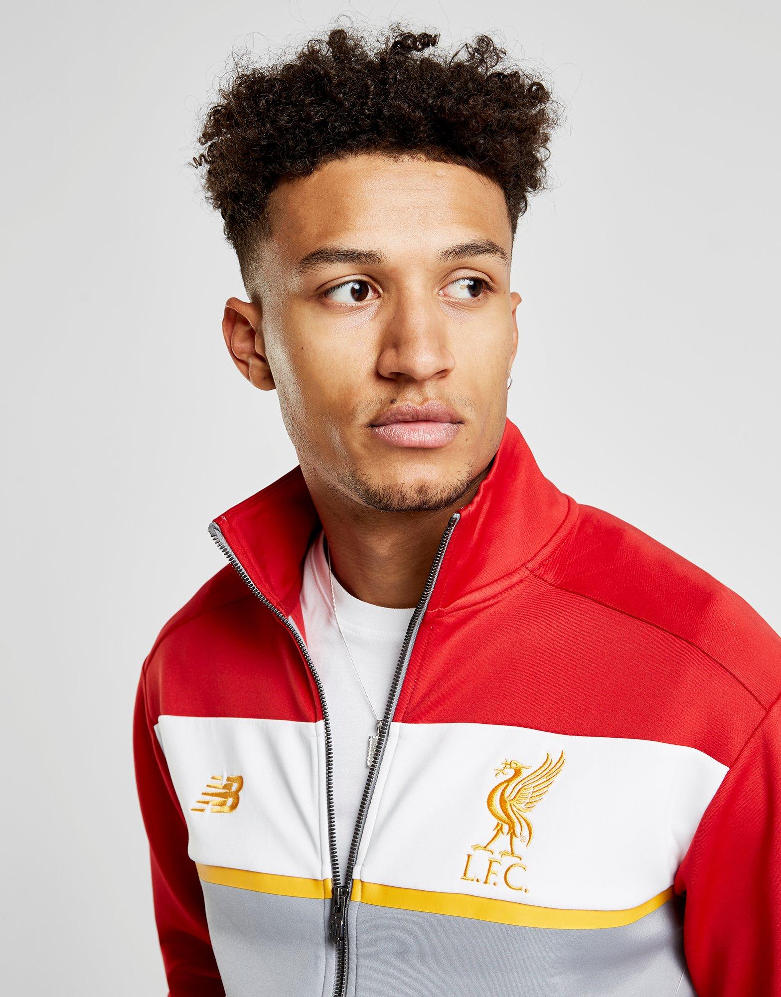 New Balance 247 Liverpool FC Track Top - Red / White / Grey