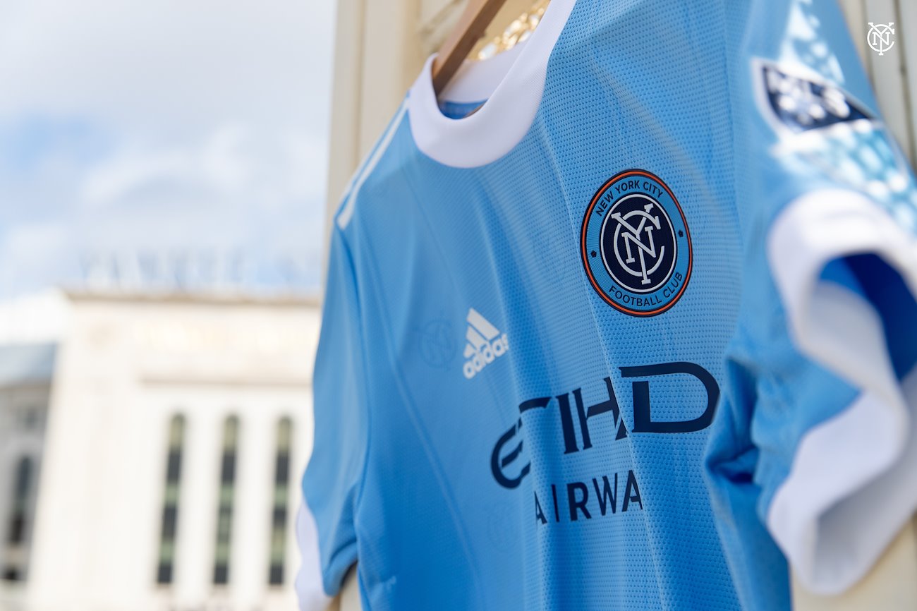 New York City FC 2021-22 Adidas Home Shirt - Football Shirt Culture ...