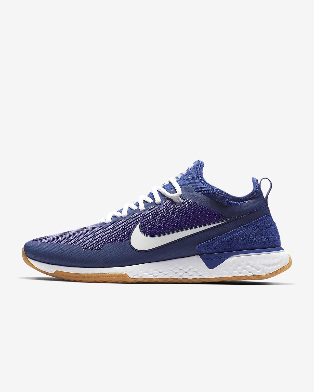 Nike F.C. React - Deep Royal Blue / Blue Void / Gum Light Brown / White