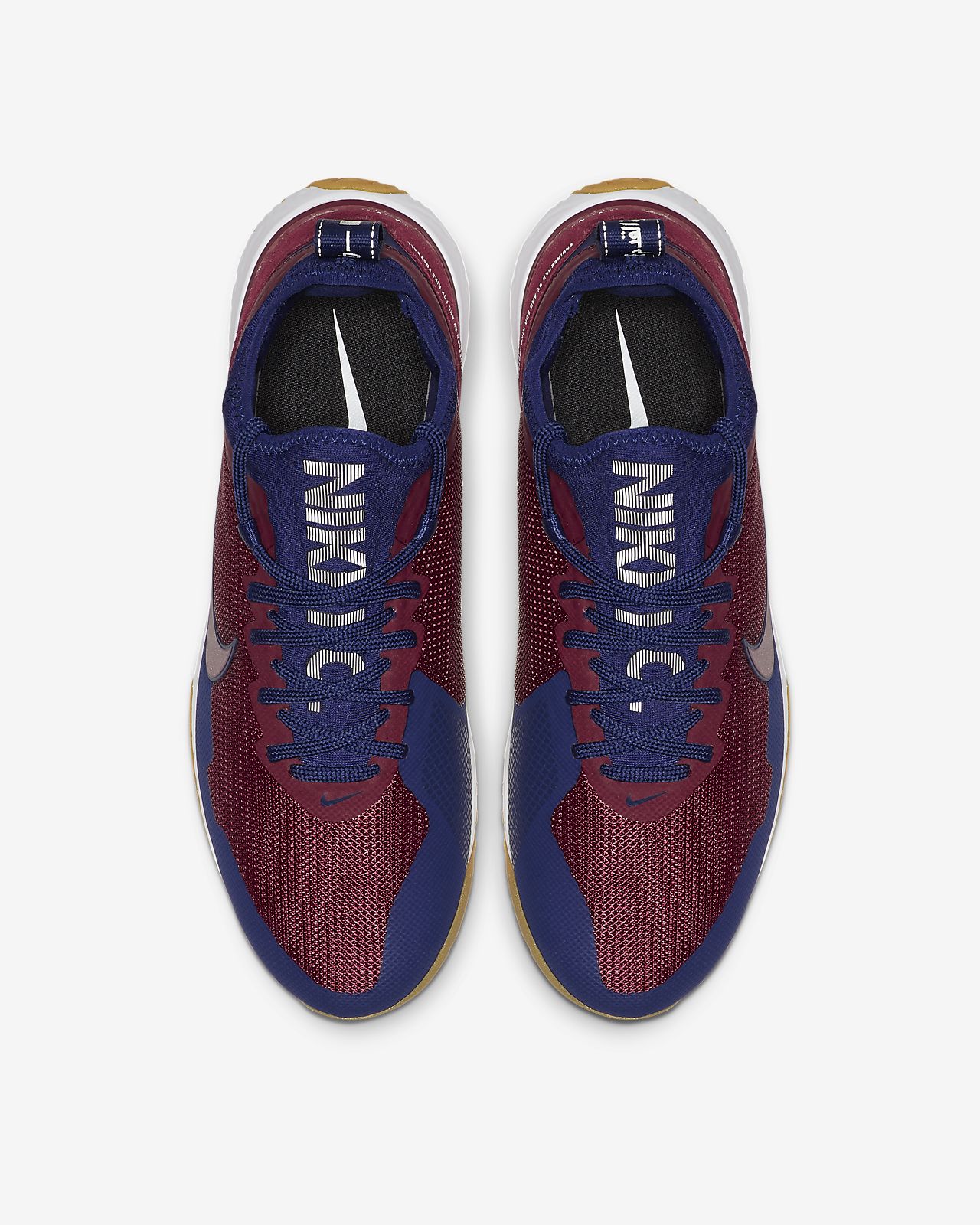 Nike F.C. React - Team Red / Blue Void / Gum Light Brown / White