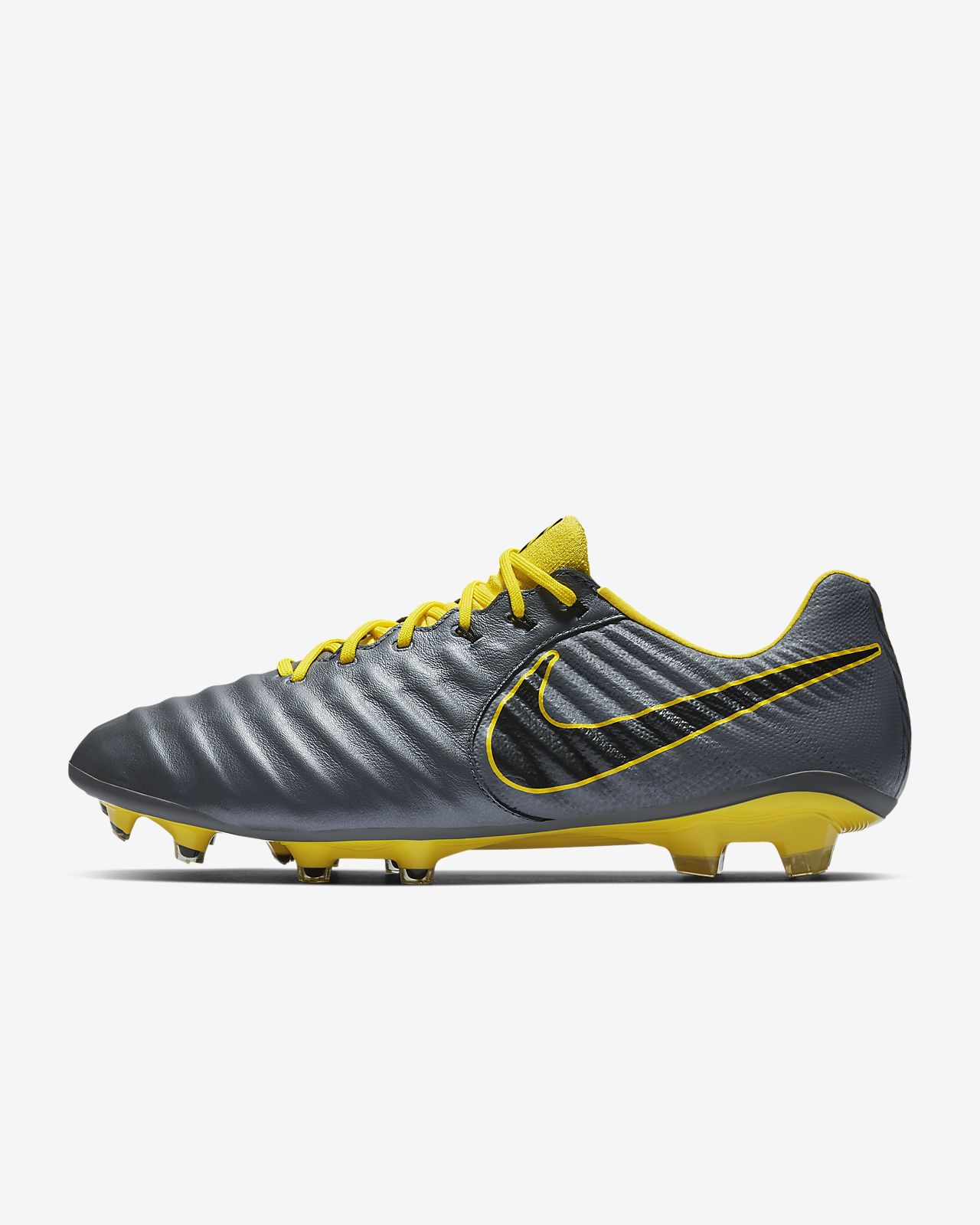 Nike Legend 7 Elite FG Game Over - Dark Grey / Black / Opti Yellow ...