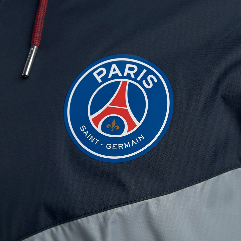 Nike Paris Saint-Germain Authentic Windrunner - Wolf Grey / Dark ...