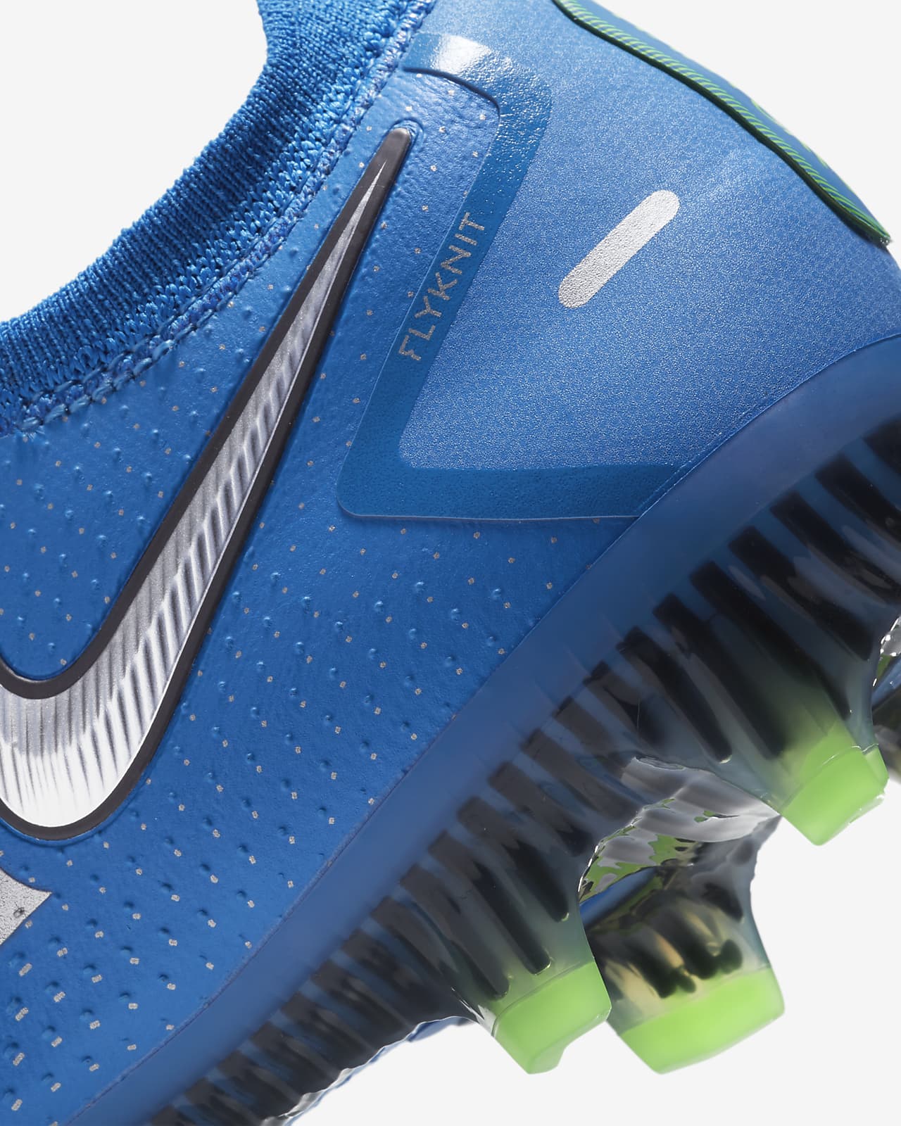 Nike Phantom GT Elite FG Spectrum - Photo Blue / Rage Green / Metallic ...