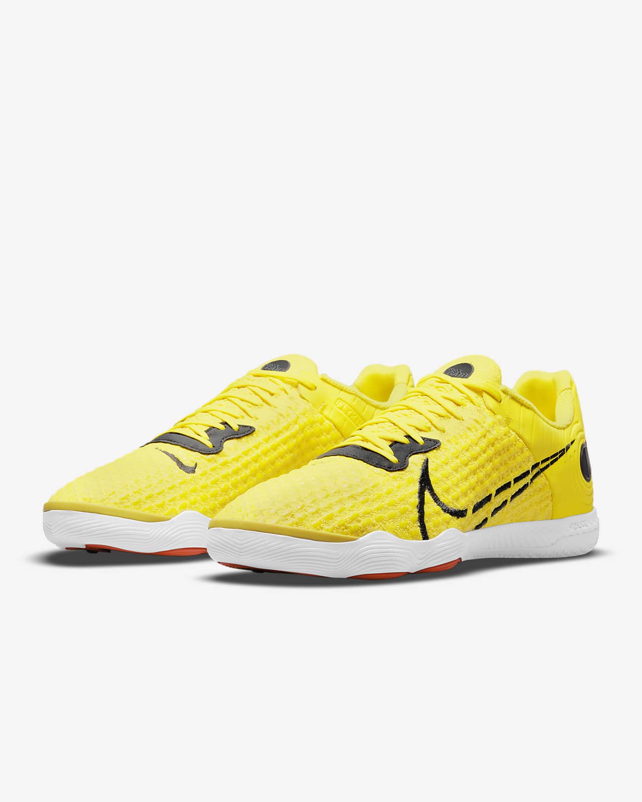 Nike React Gato - Opti Yellow / White / Opti Yellow / Dark Smoke Grey ...
