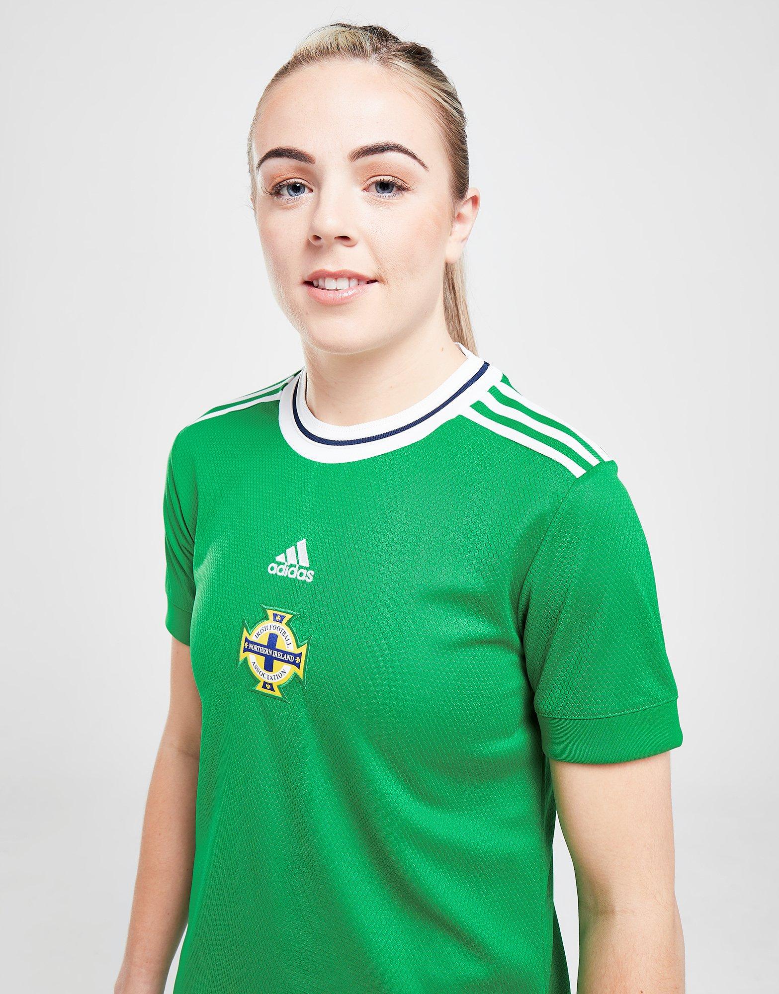 Northern Ireland Women’s EURO 2022 Adidas Home Kit - Football Shirt ...