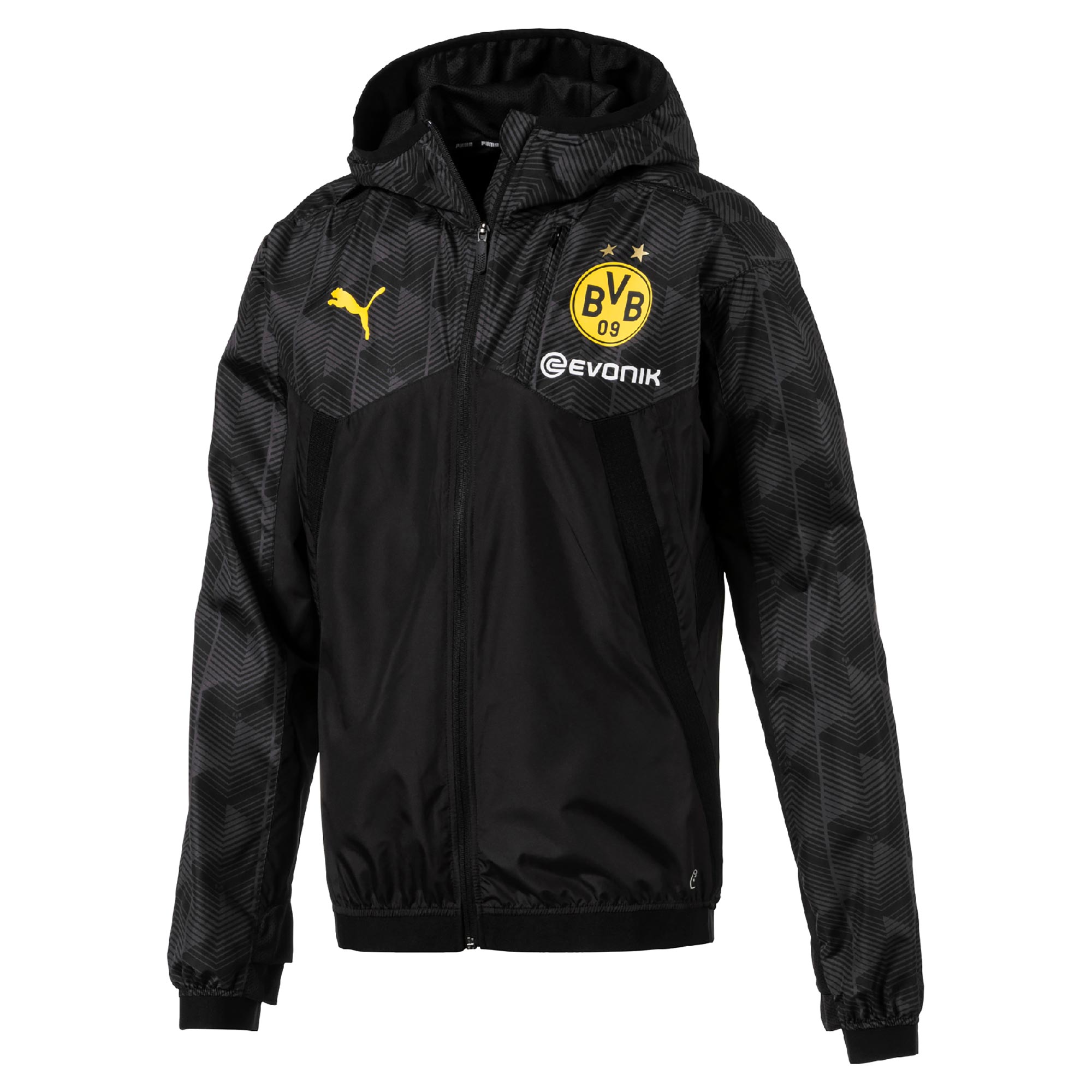 Puma Borussia Dortmund 17/18 Vent Thermo-R Jacket - Black - Football ...