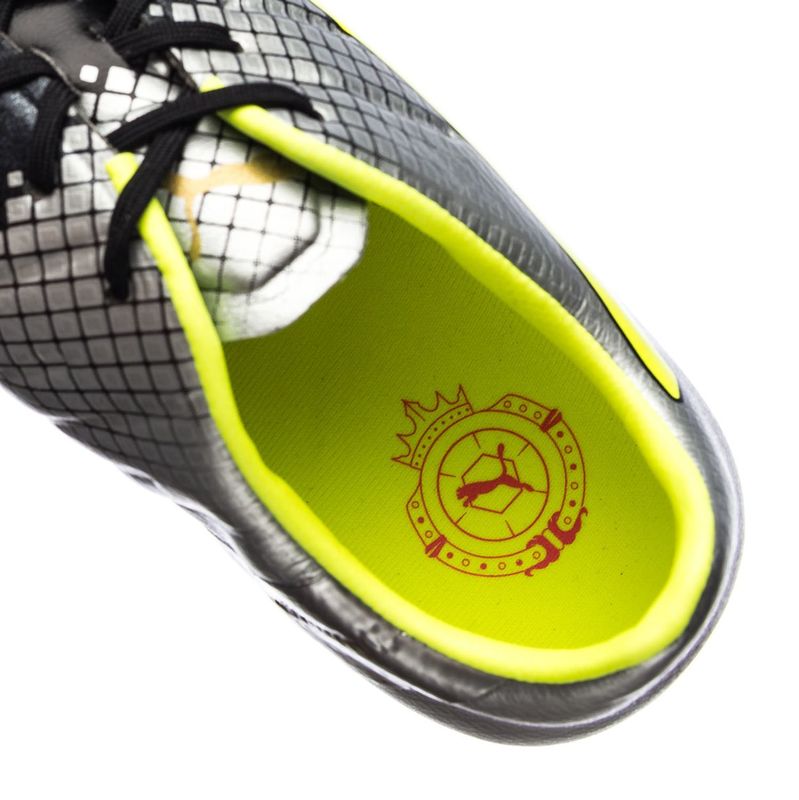 Puma evoPOWER 1.3 2016 C.P. FG - Silver Metallic / Black / Safety ...