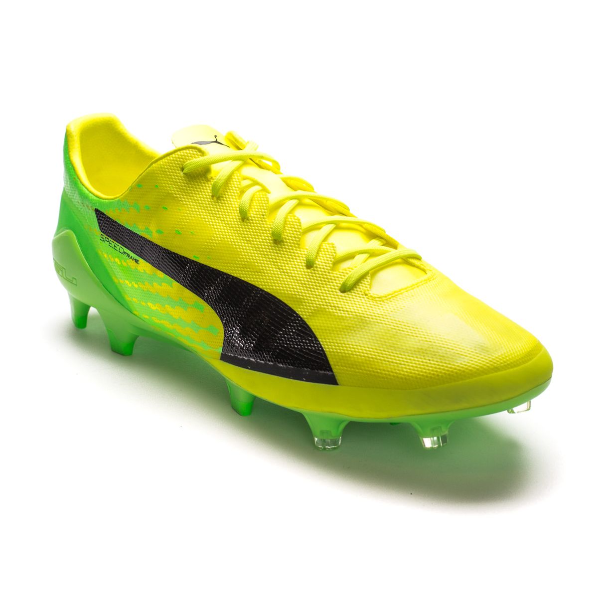 Puma evoSPEED 17 SL FG - Safety Yellow / Puma Black / Green Gecko ...