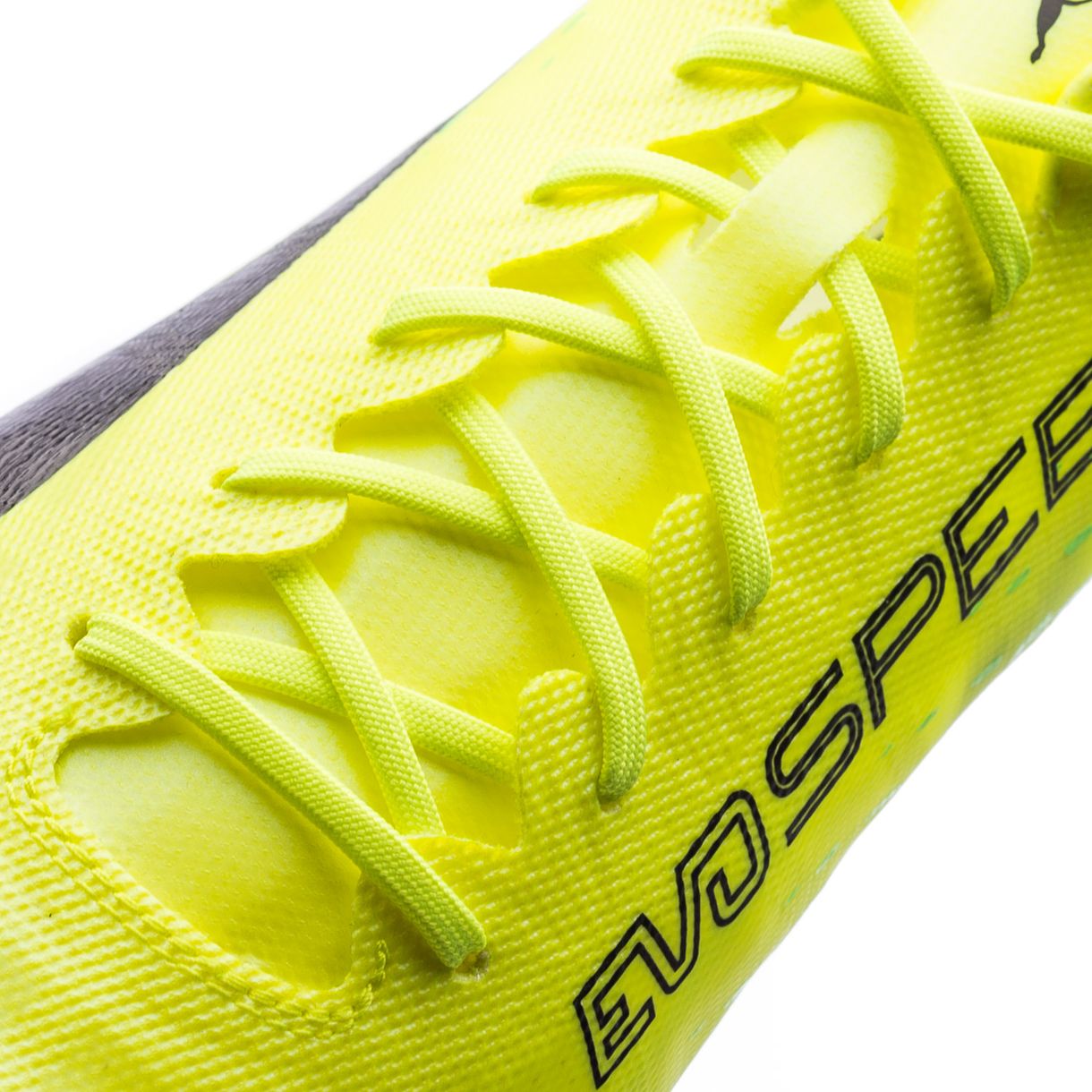 Puma evoSPEED 17 SL FG - Safety Yellow / Puma Black / Green Gecko ...