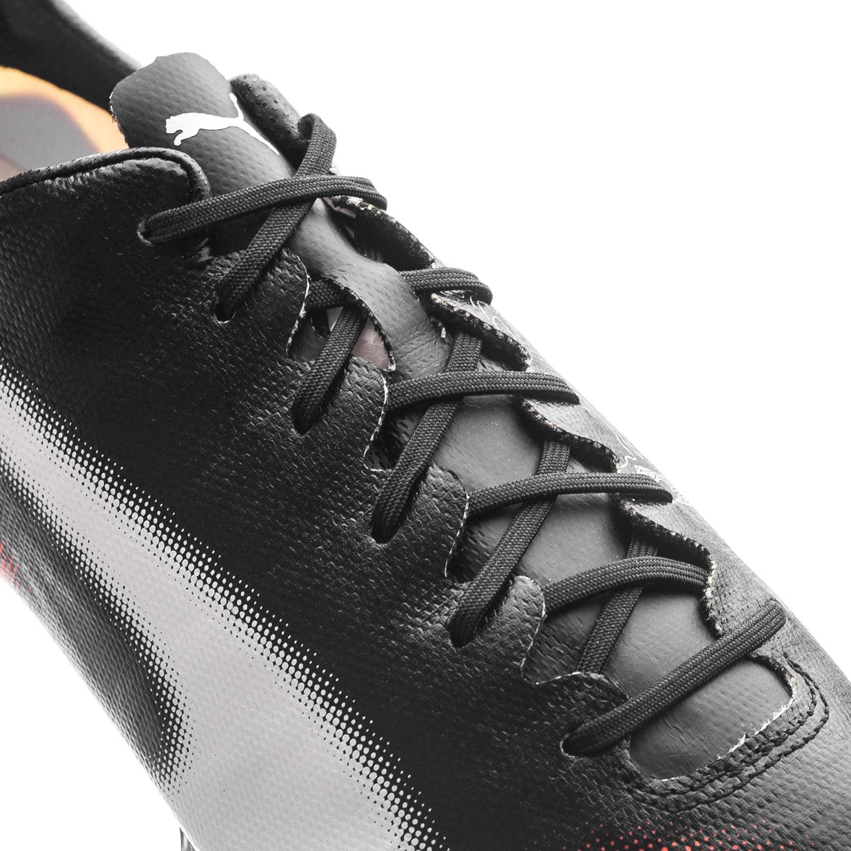Puma evoSPEED SL II Graphic FG - Black / White / Safety Yellow / Orange