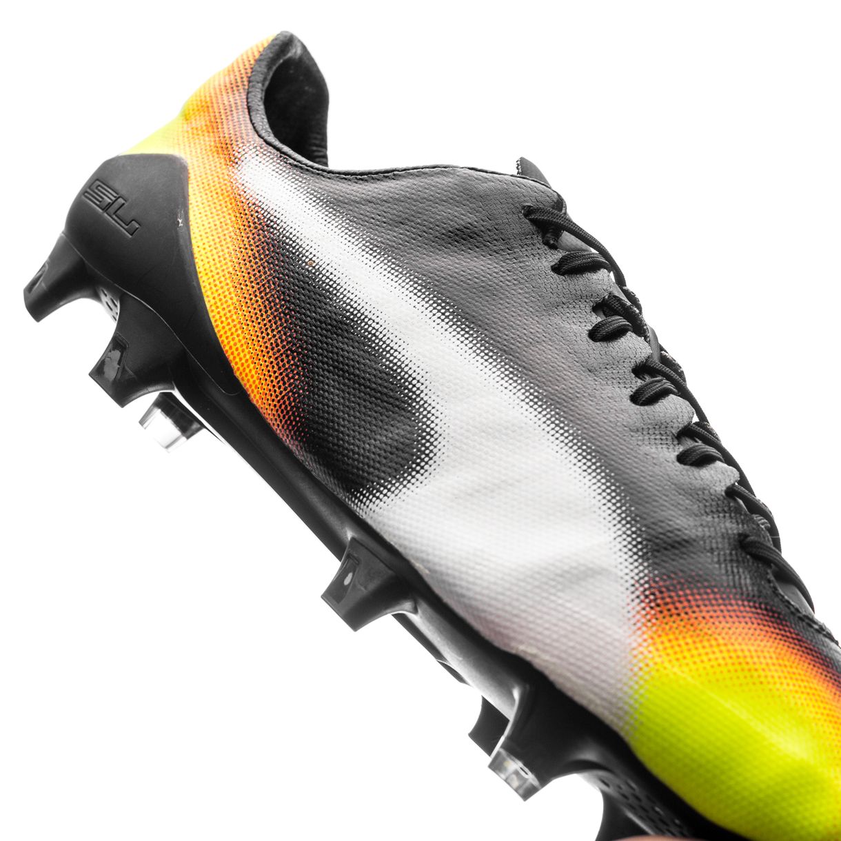 Puma evoSPEED SL II Graphic FG - Black / White / Safety Yellow / Orange