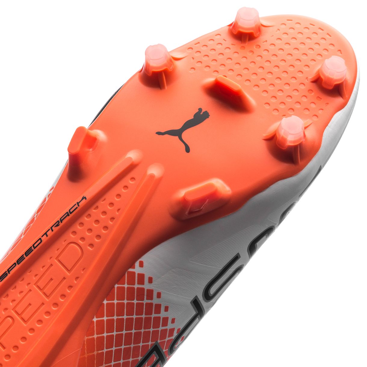 Puma evoSPEED SL-S II FG - Puma White / Puma Black / Shocking Orange ...