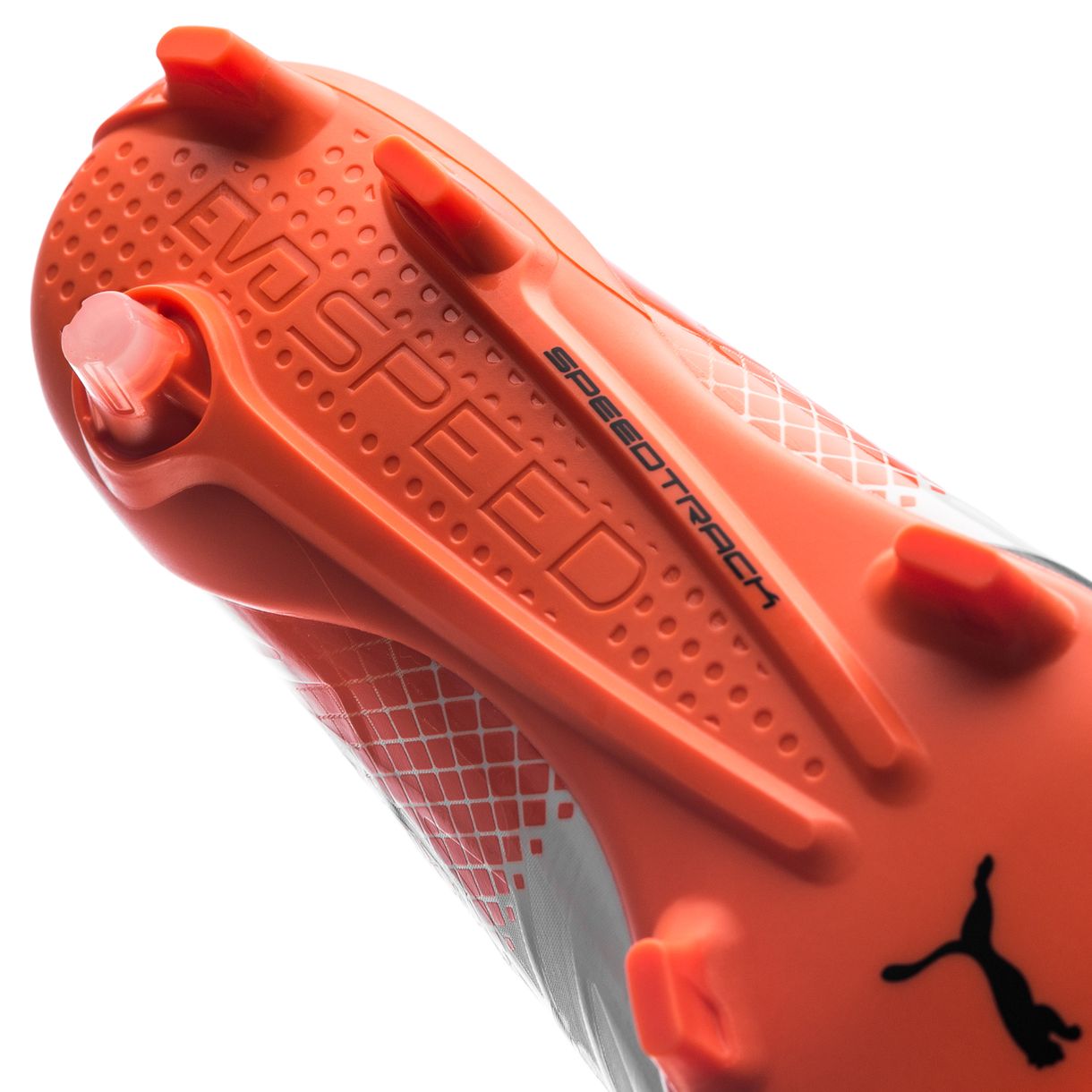 Puma evoSPEED SL-S II FG - Puma White / Puma Black / Shocking Orange