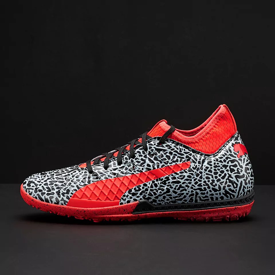Puma Future 18.3 Texture TT - Puma White / Puma Black / Red Blast ...